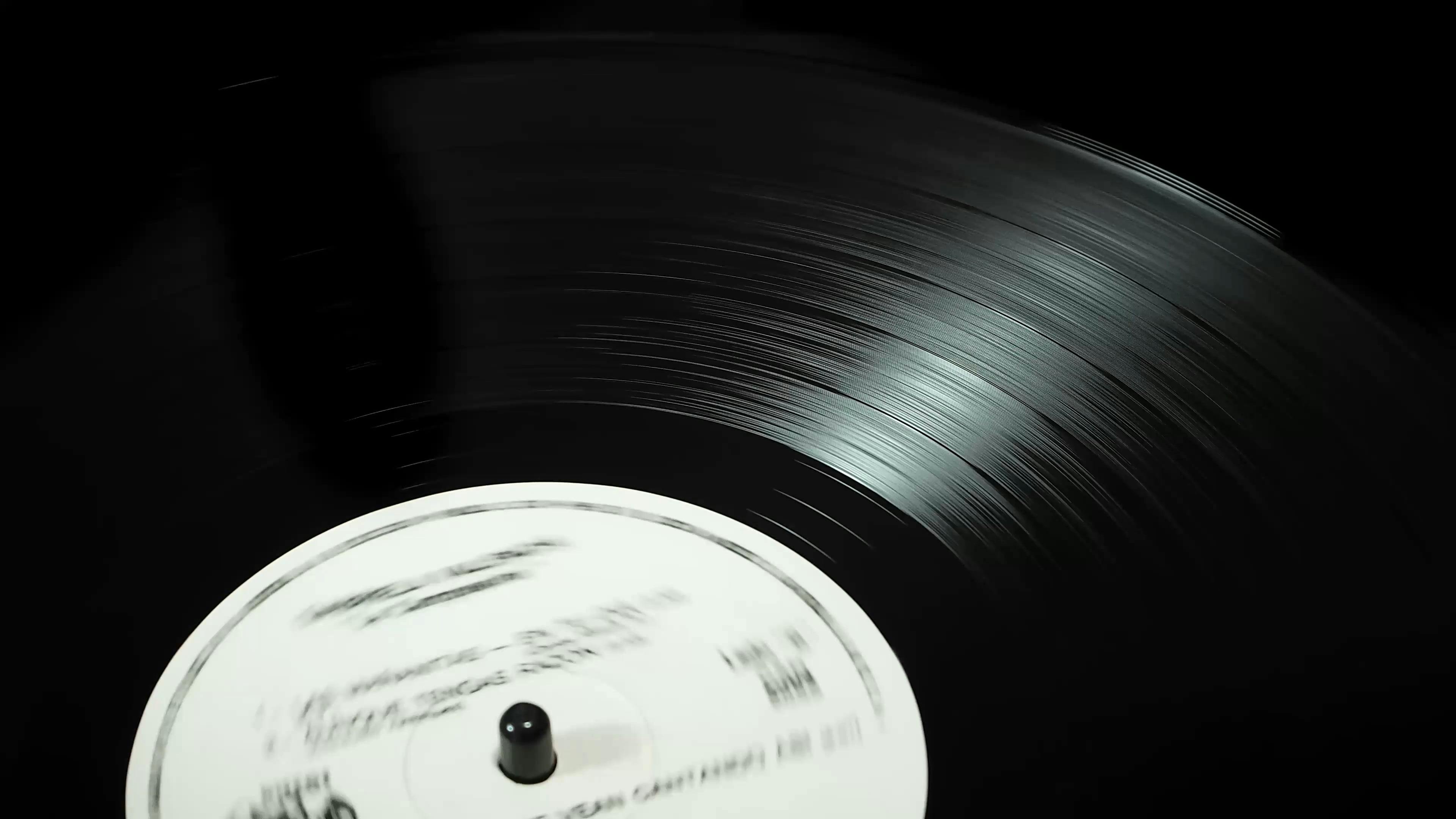 Vinyl Playing on a Turntable Free Stock Video Footage, Royalty-Free 4K ...