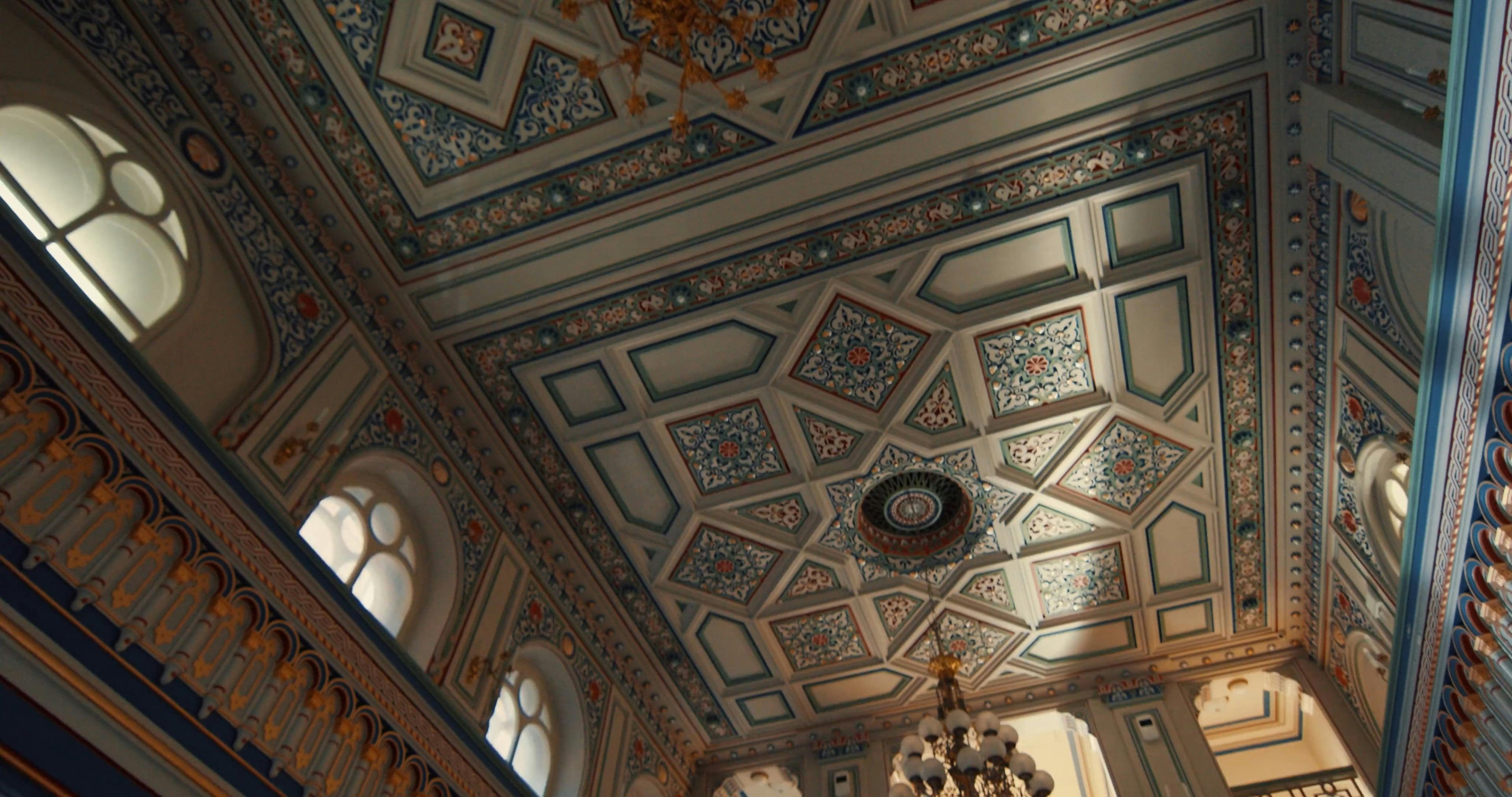 A Man Reading a Torah Inside a Synagogue Free Stock Video Footage ...