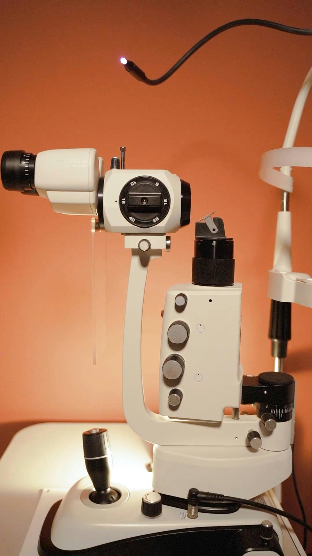 An Eye Examination Equipment · Free Stock Video
