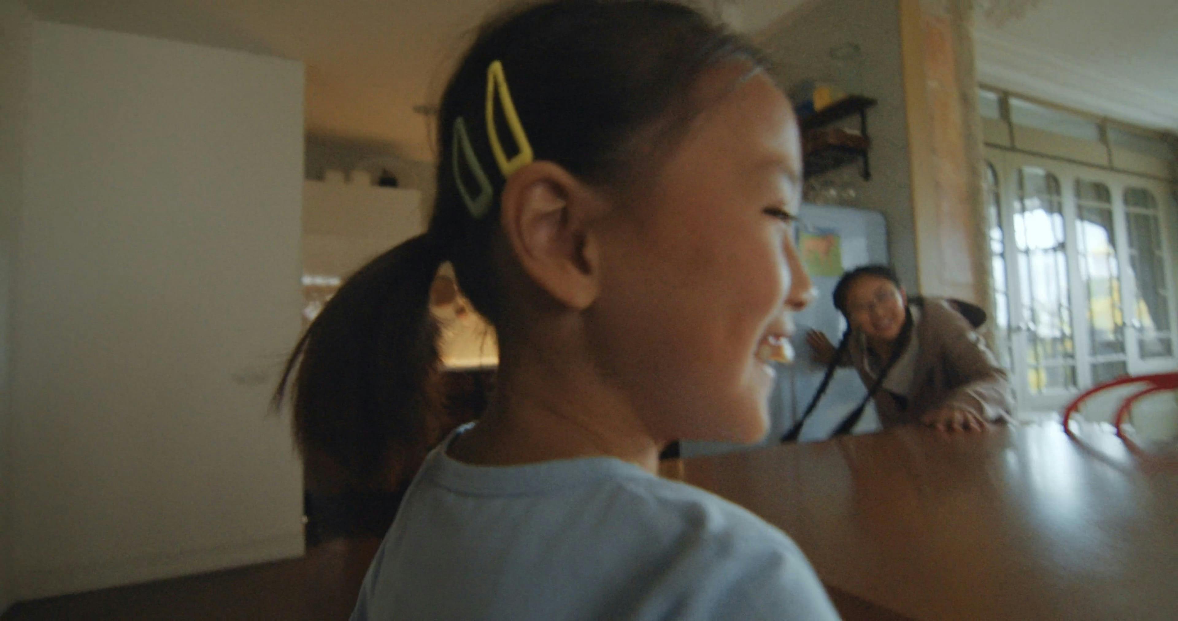 Two Kids Playing by the Dining Table Free Stock Video Footage, Royalty ...