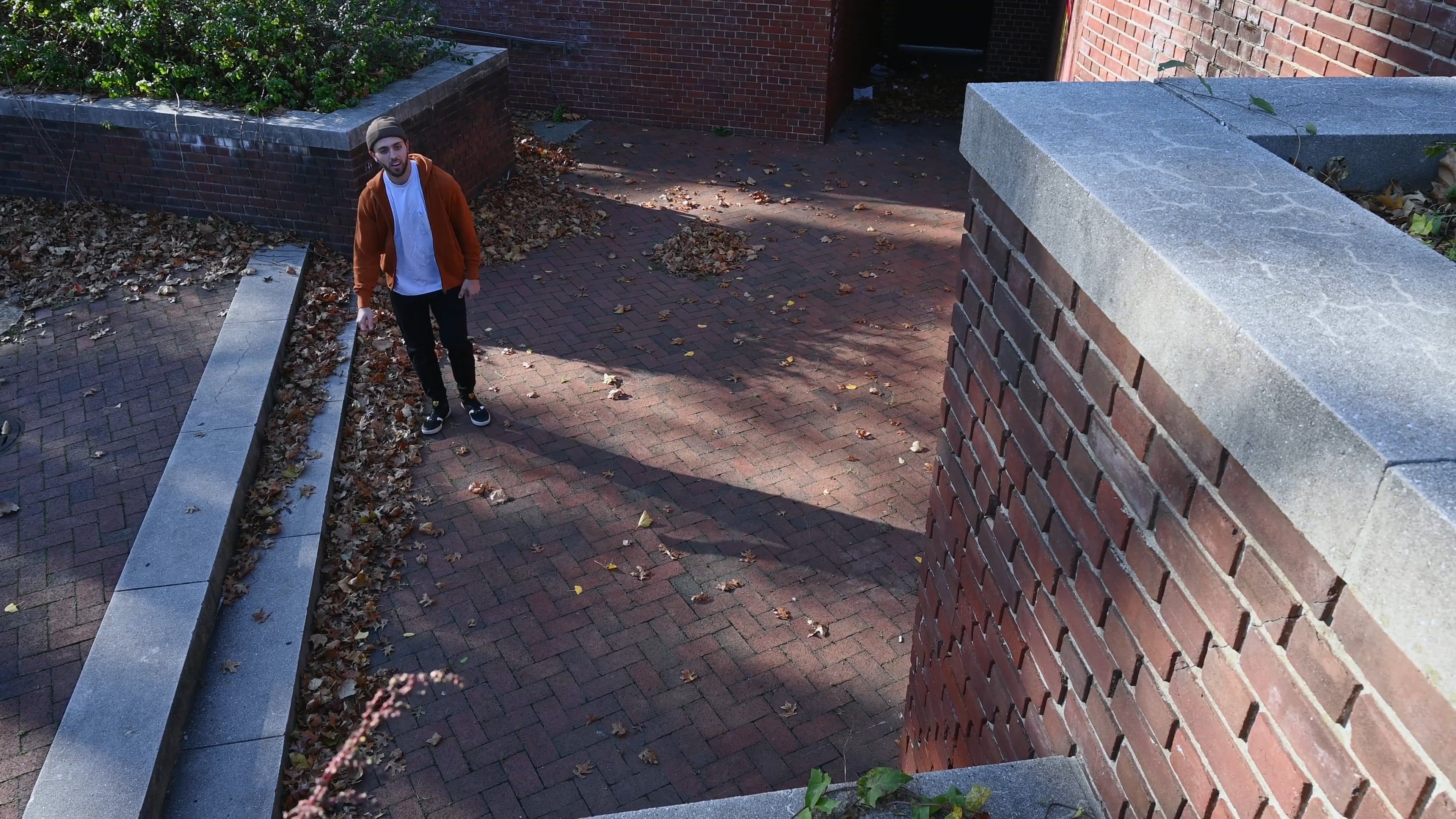A Man Climbing Over Walls · Free Stock Video