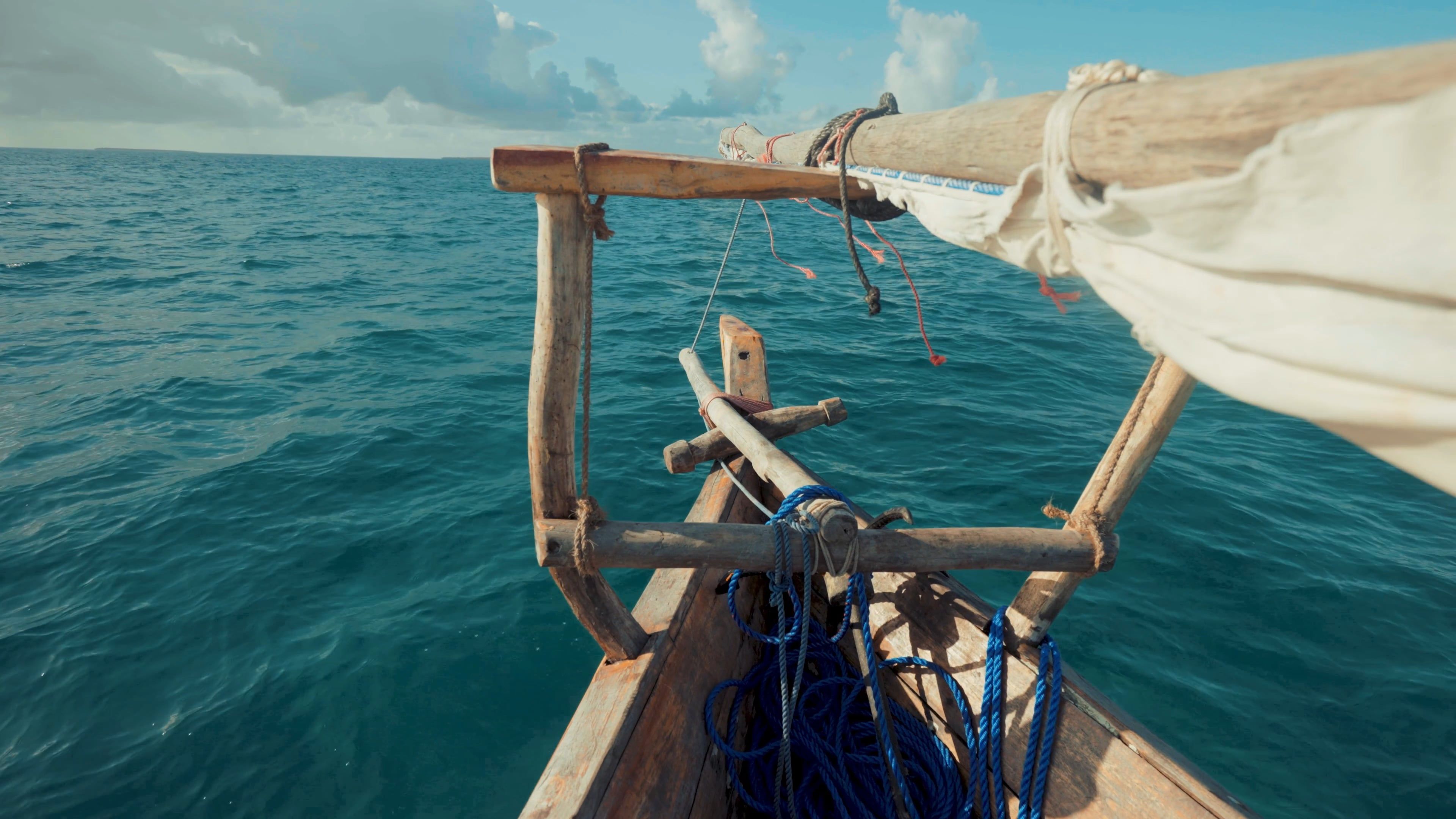 A Sailing Fishing Boat Free Stock Video Footage, Royalty-Free 4K & HD ...