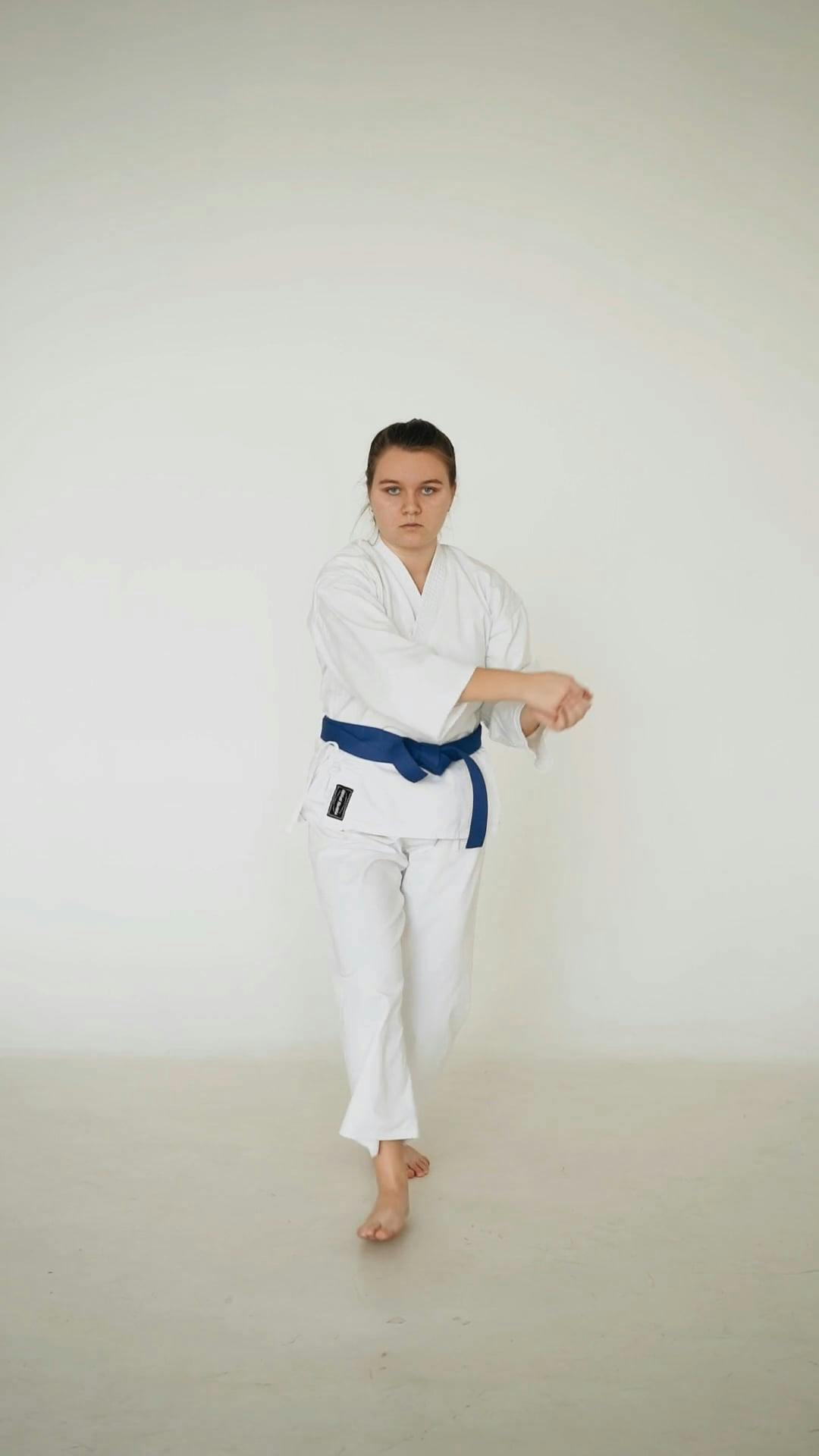 A Girl Having Karate Lessons Free Stock Video Footage, Royalty-Free 4K ...