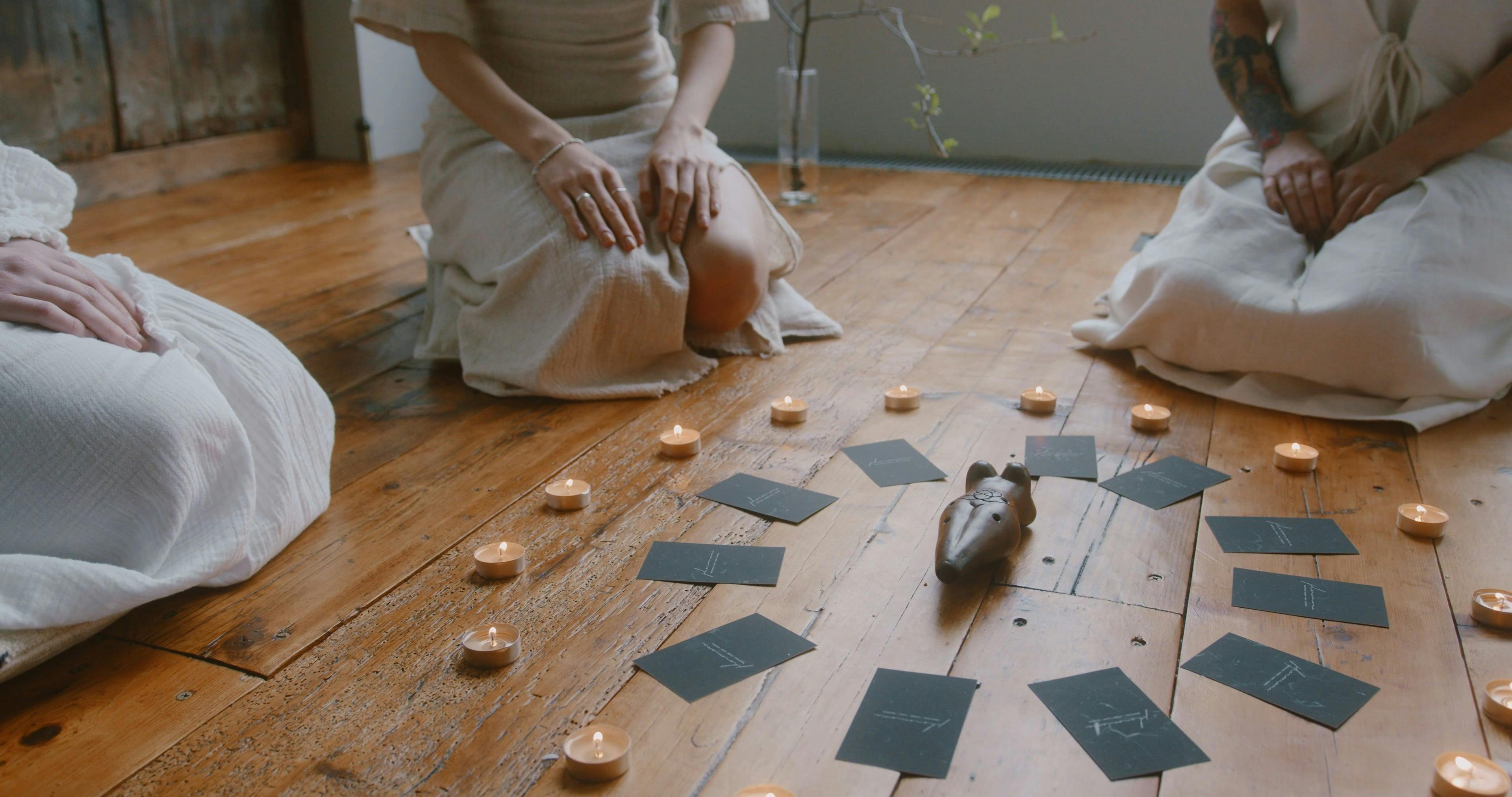 A Group Of Women In A Ritual Ceremony Free Stock Video Footage, Royalty ...