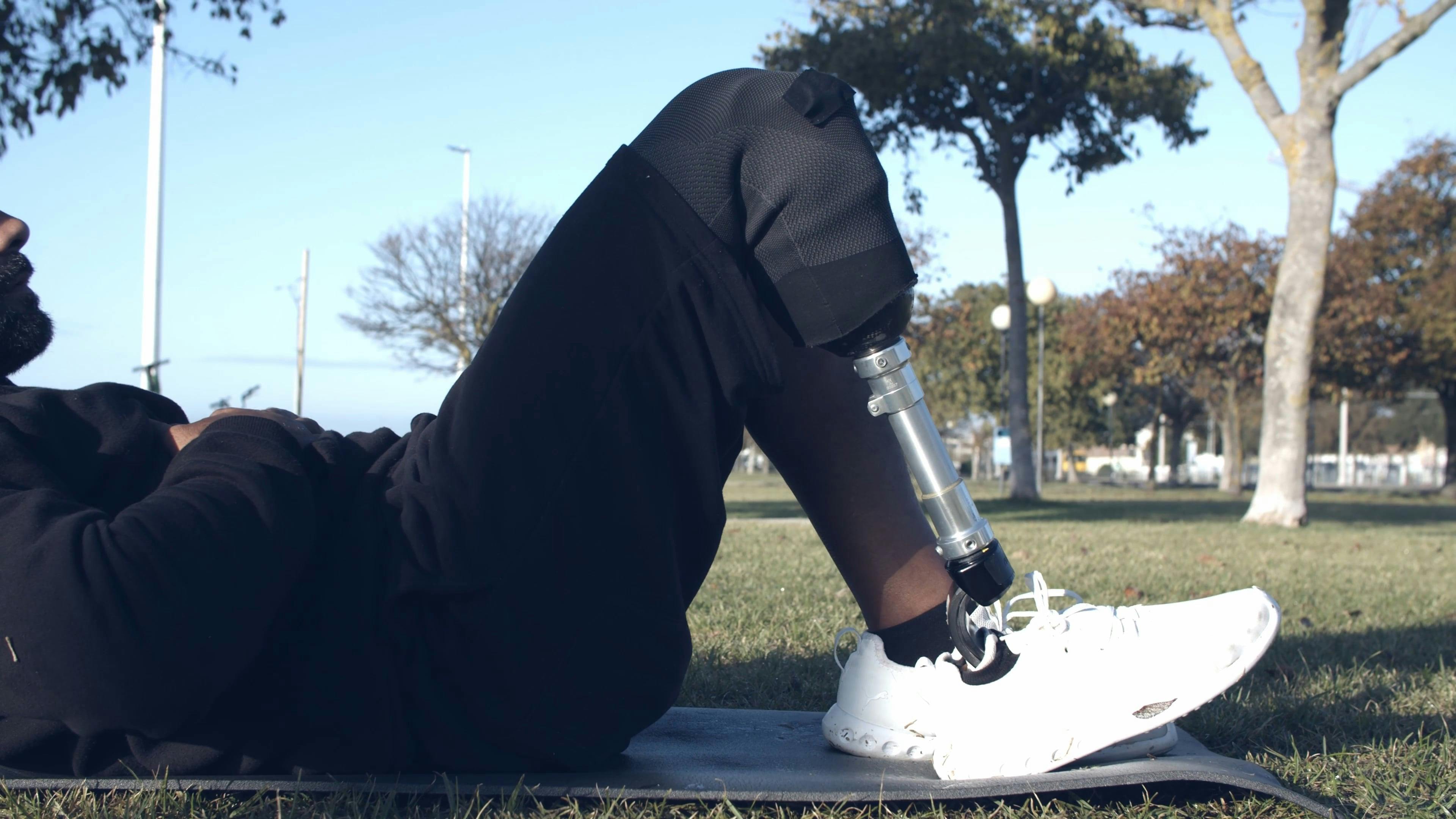 Man Doing Workout · Free Stock Video