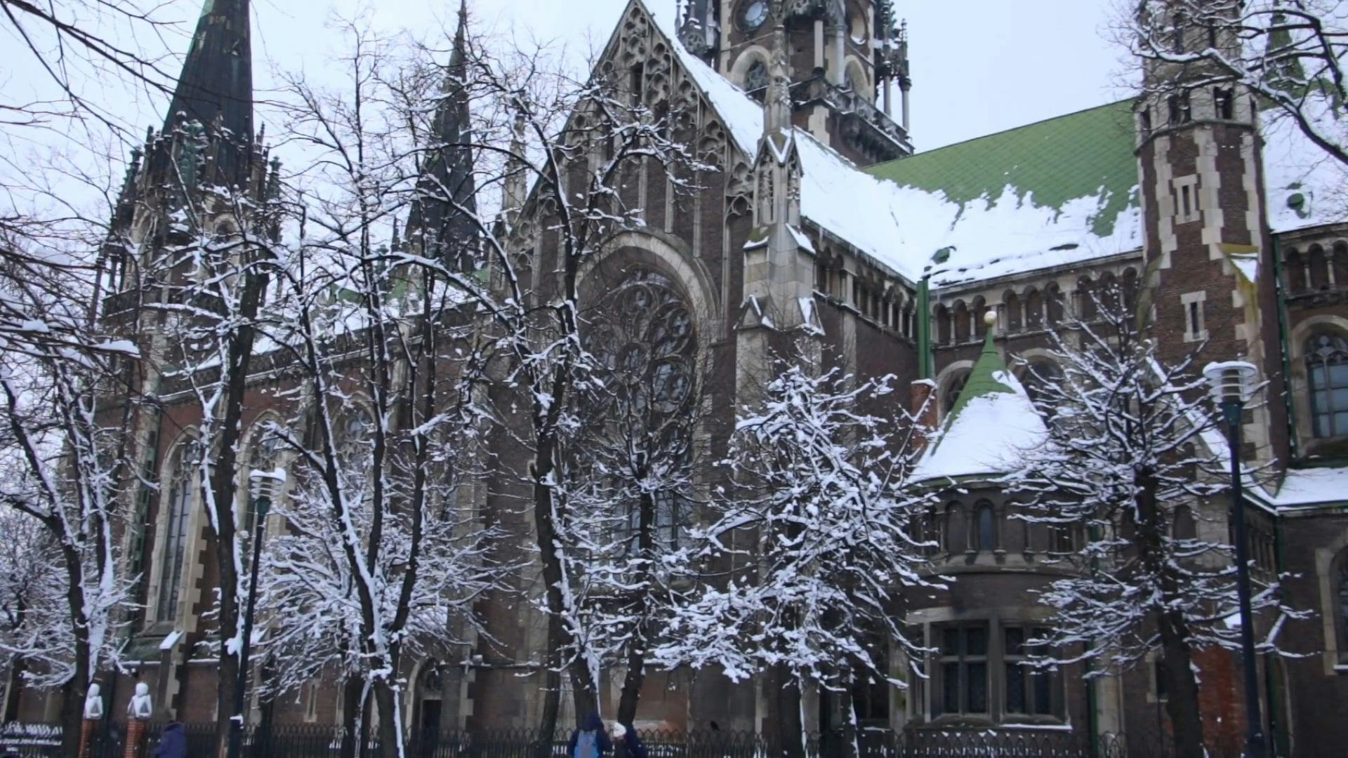 Low Angle Shot Of A Church · Free Stock Video