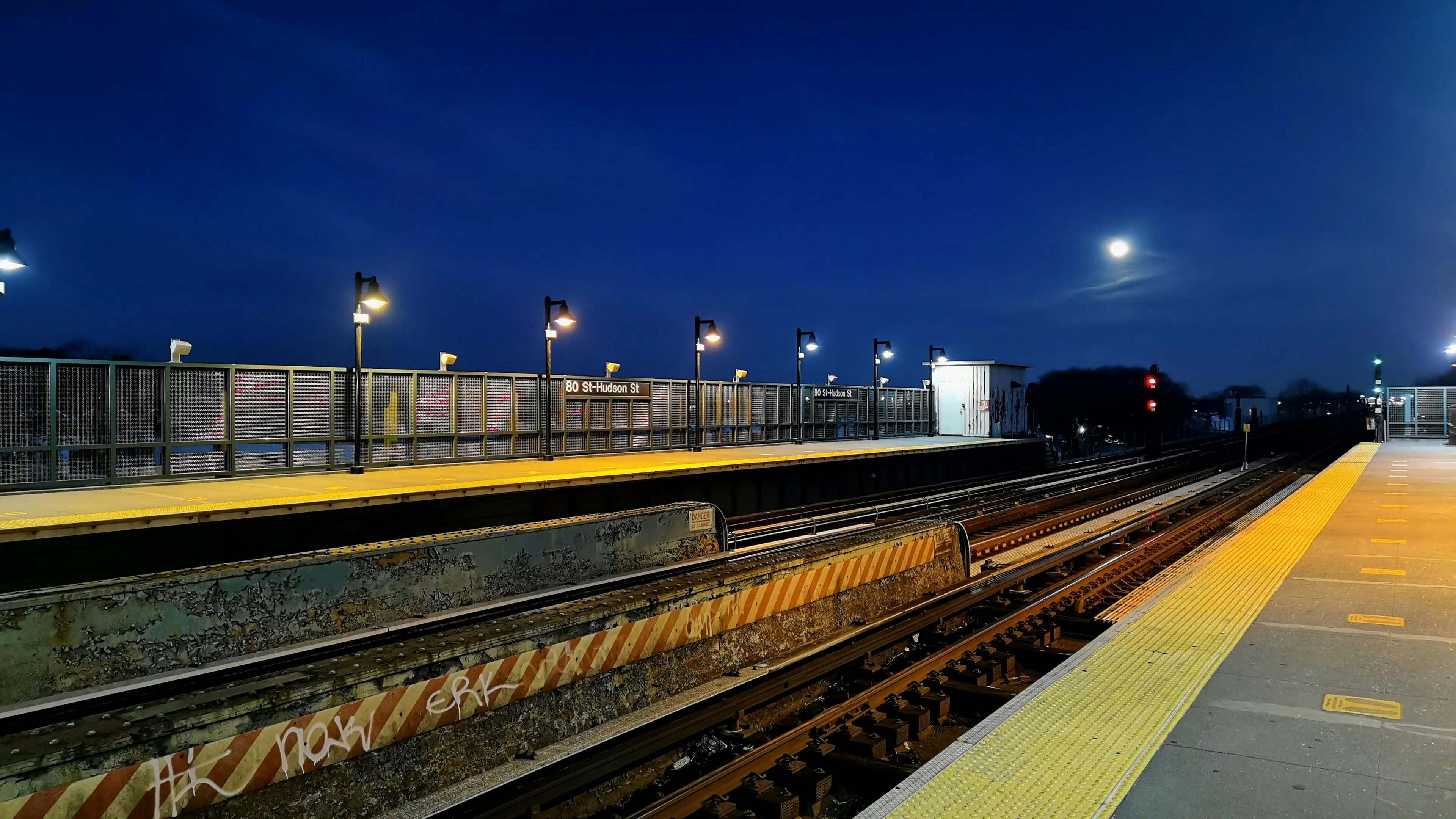 A Train Stopping at the Subway Free Stock Video Footage, Royalty-Free ...