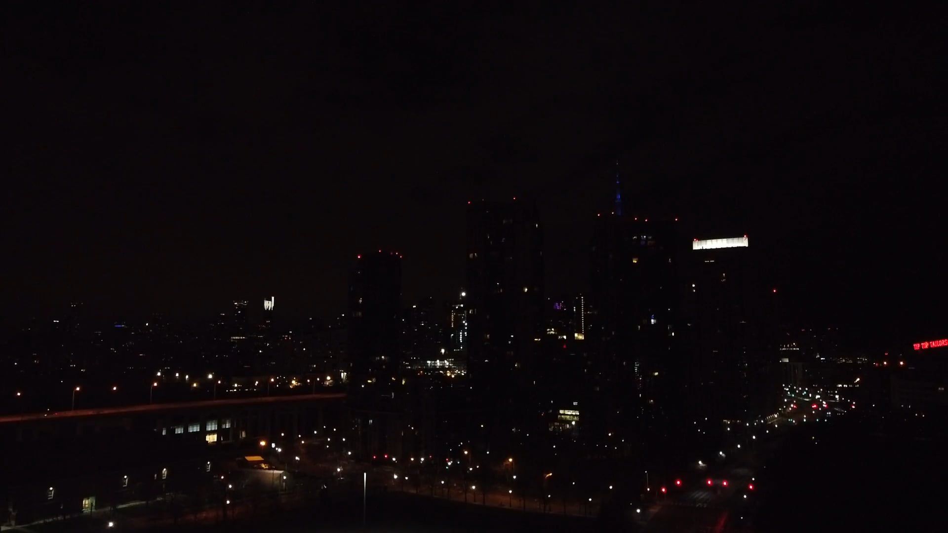 Toronto Cityscape At Night Free Stock Video Footage, Royalty-Free 4K ...