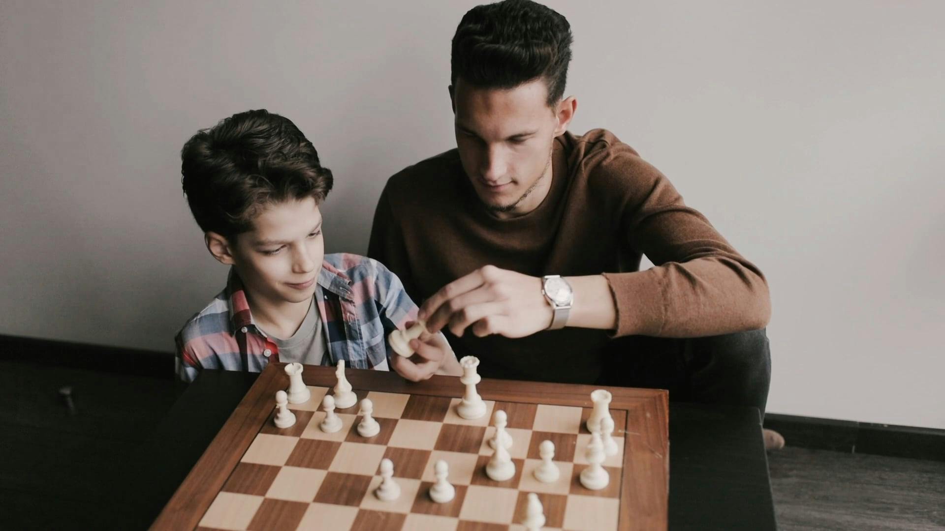 A Man Playing Chess Alone Free Stock Video Footage, Royalty-Free 4K ...