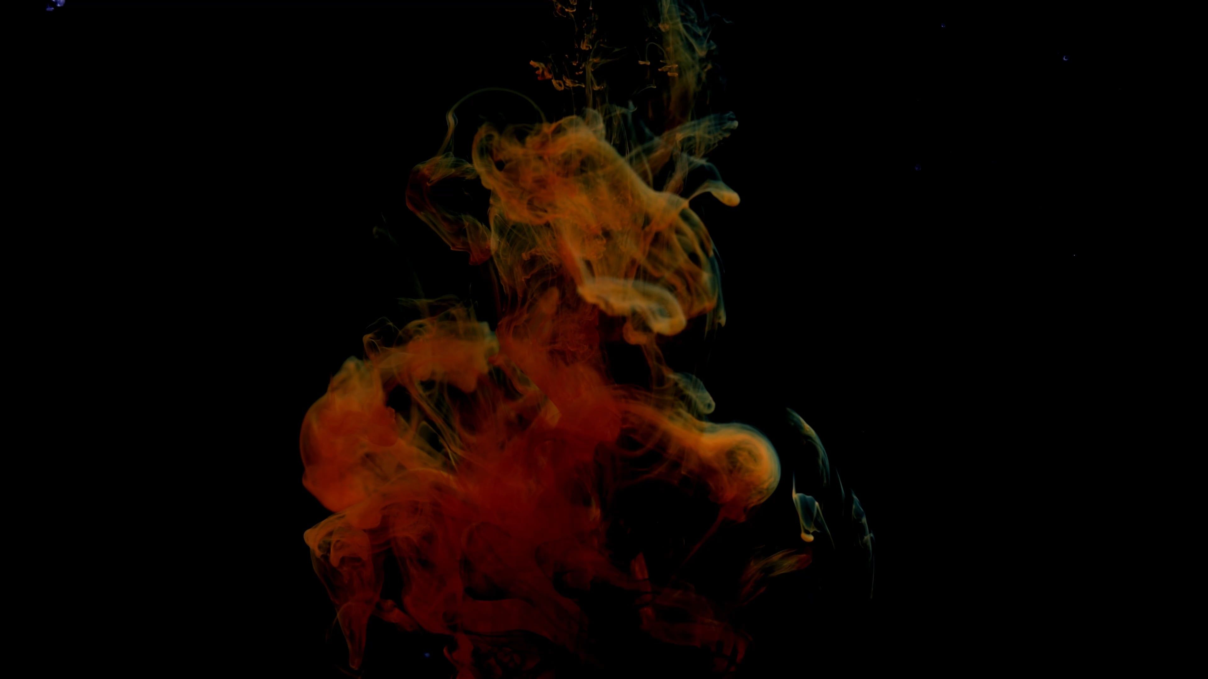 Slow Motion of a Ink in Water Free Stock Video Footage, Royalty-Free 4K ...