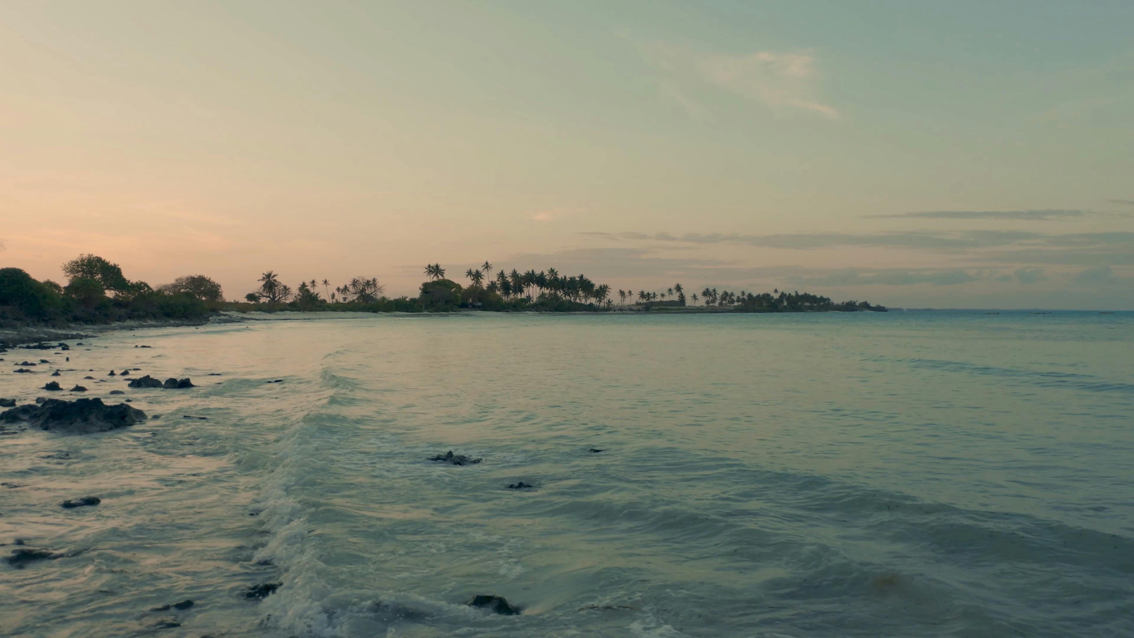 Aerial Footage of a Beach Resort Free Stock Video Footage, Royalty-Free ...