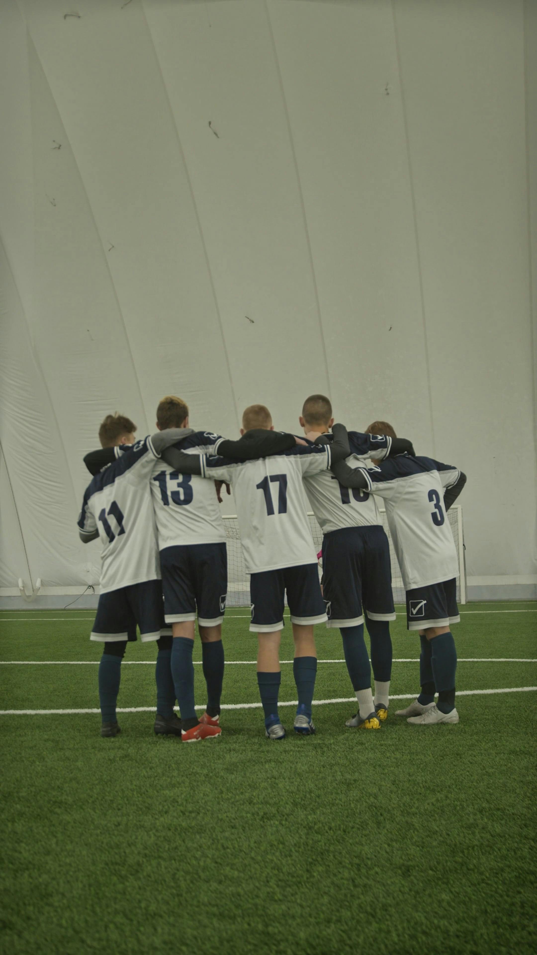 Football Players Hugging Each Other Free Stock Video Footage, Royalty ...