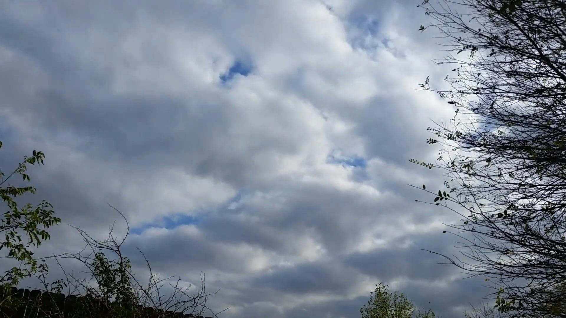 Time Lapse of Overcast Sky · Free Stock Video