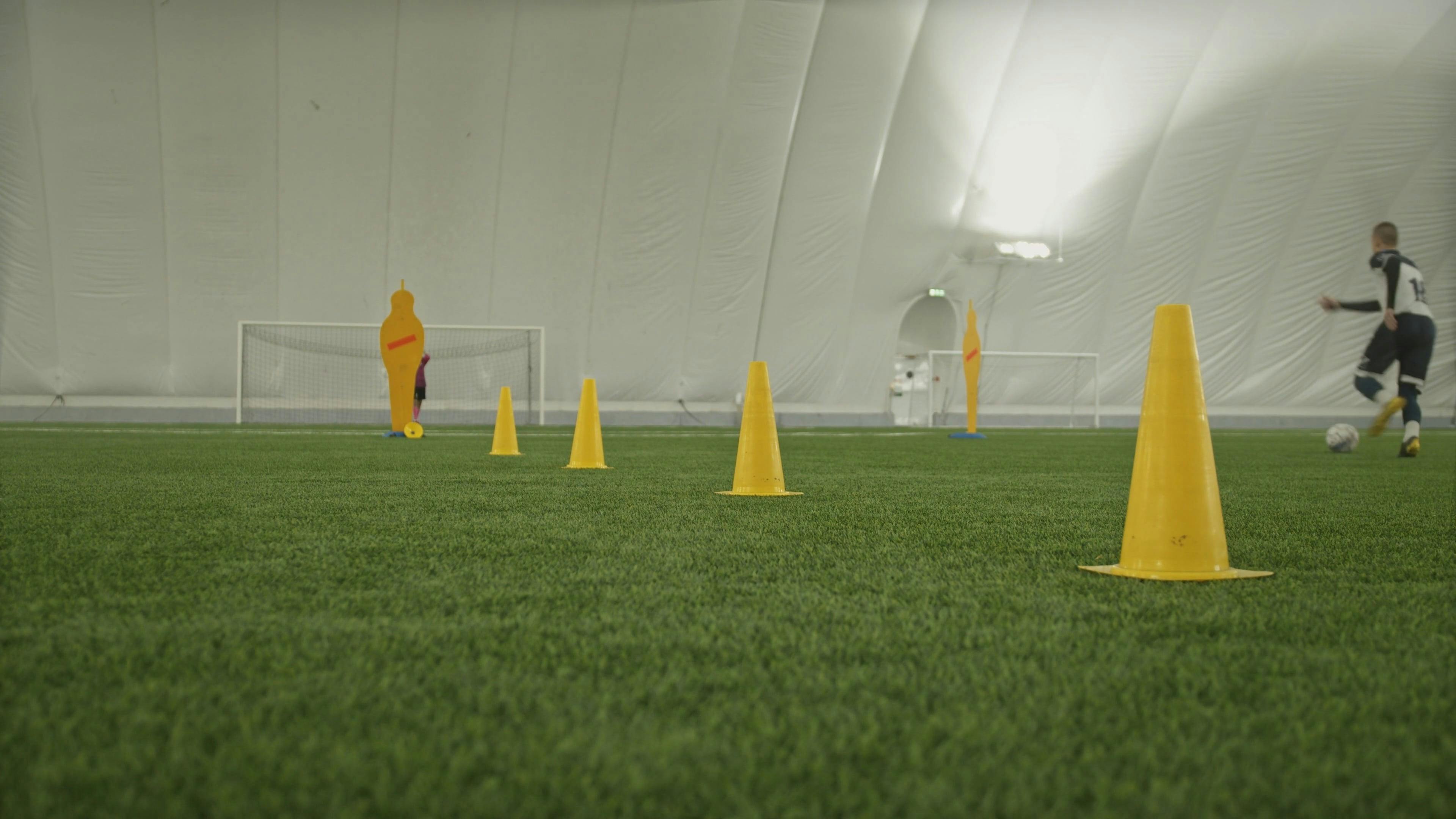 Soccer Players Training · Free Stock Video