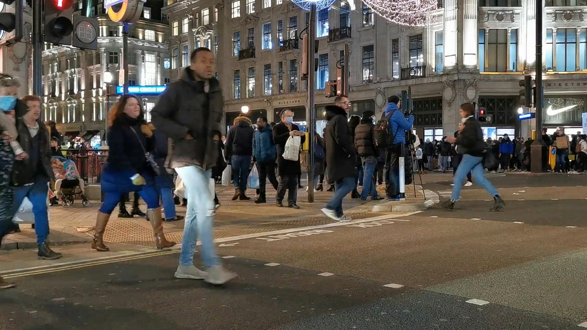 People Crossing the Pedestrian Free Stock Video Footage, Royalty-Free ...