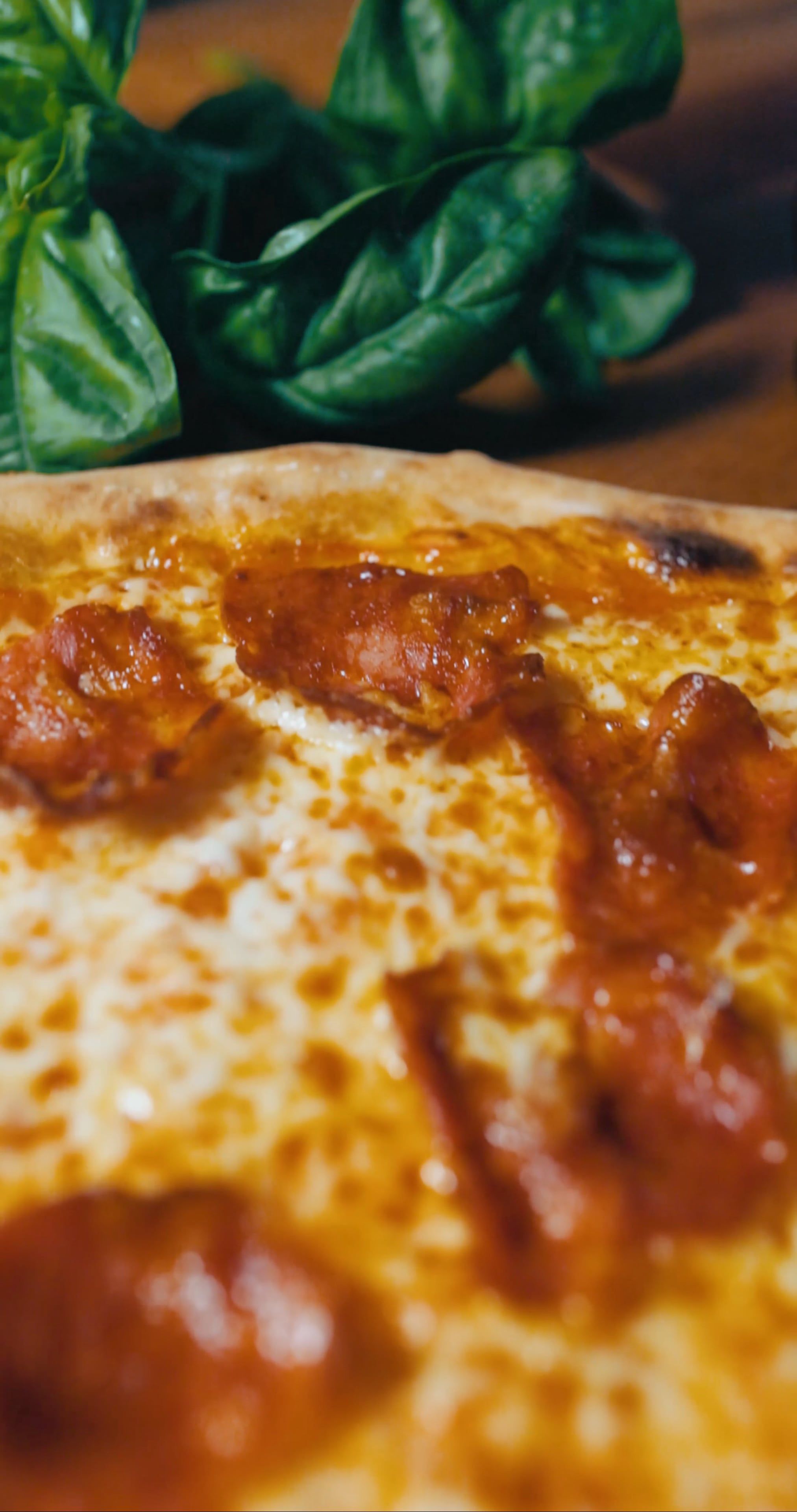Pepperoni Pizza Close up · Free Stock Video