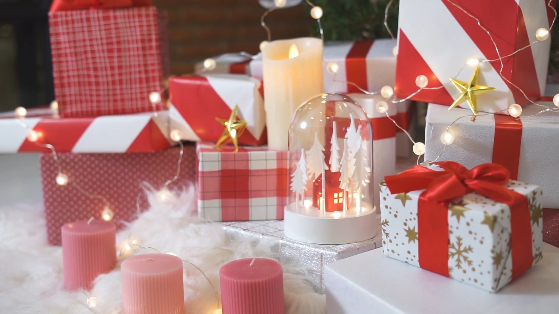 Video of a Christmas Gifts Free Stock Video Footage, Royalty-Free 4K ...