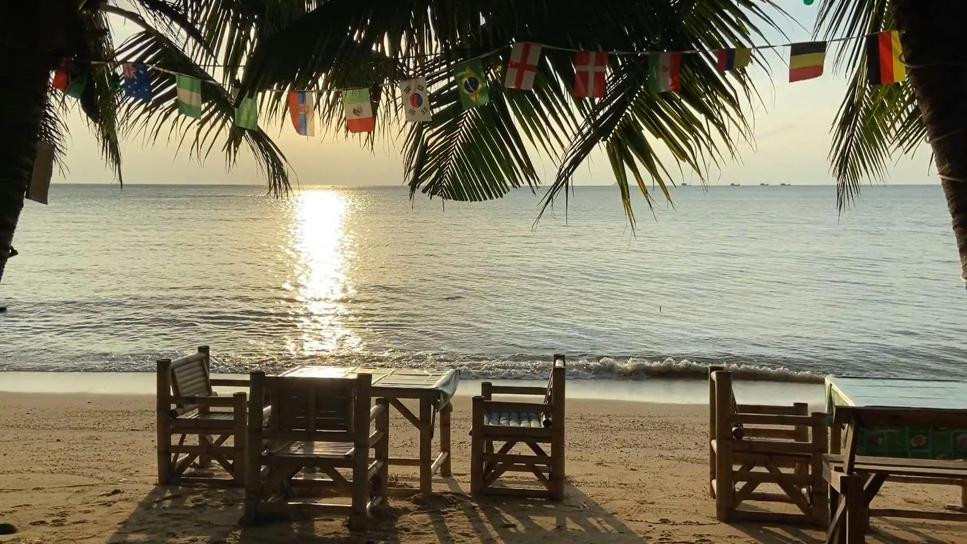 Restaurant at the Beach Free Stock Video Footage, Royalty-Free 4K & HD ...