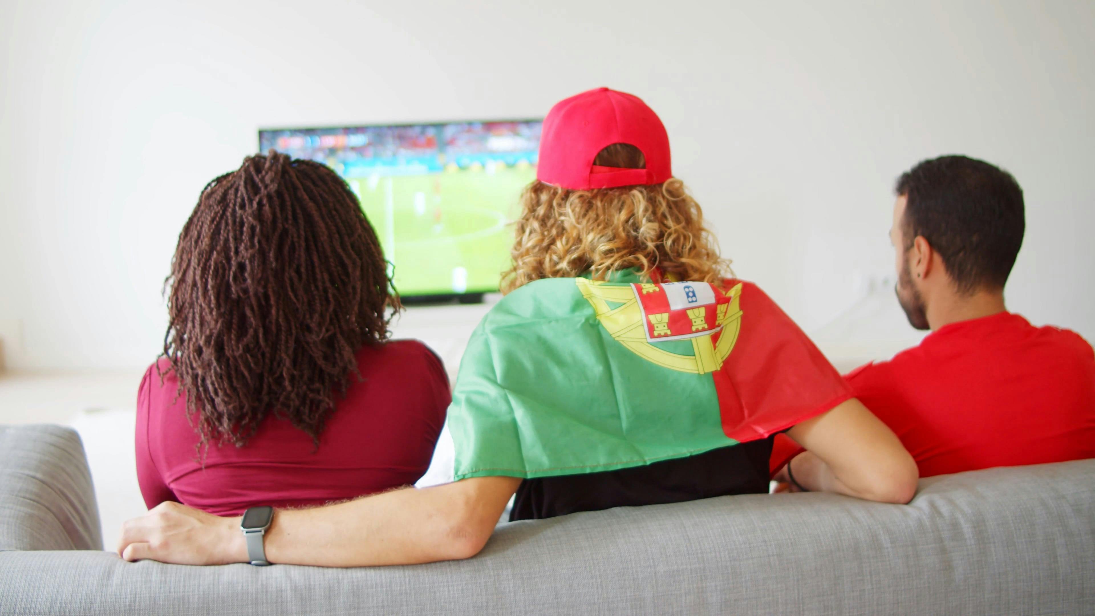 People Watching Football Together Free Stock Video Footage, Royalty ...