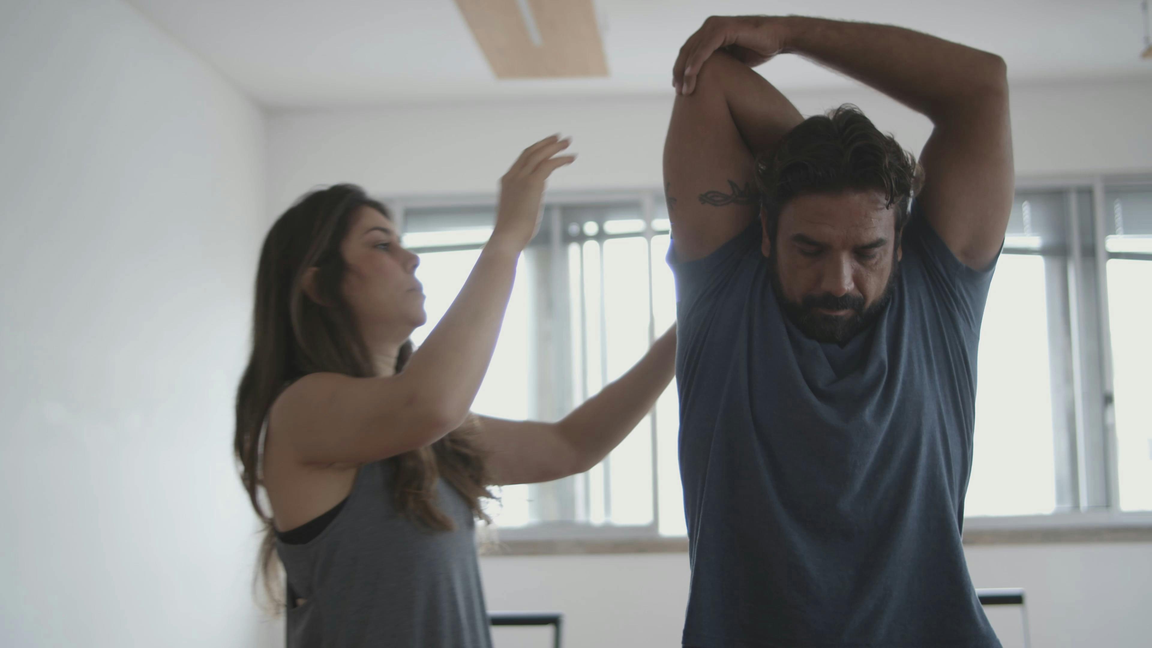 Shoulder Stretch Videos, Download The BEST Free 4k Stock Video Footage & Shoulder Stretch HD ...