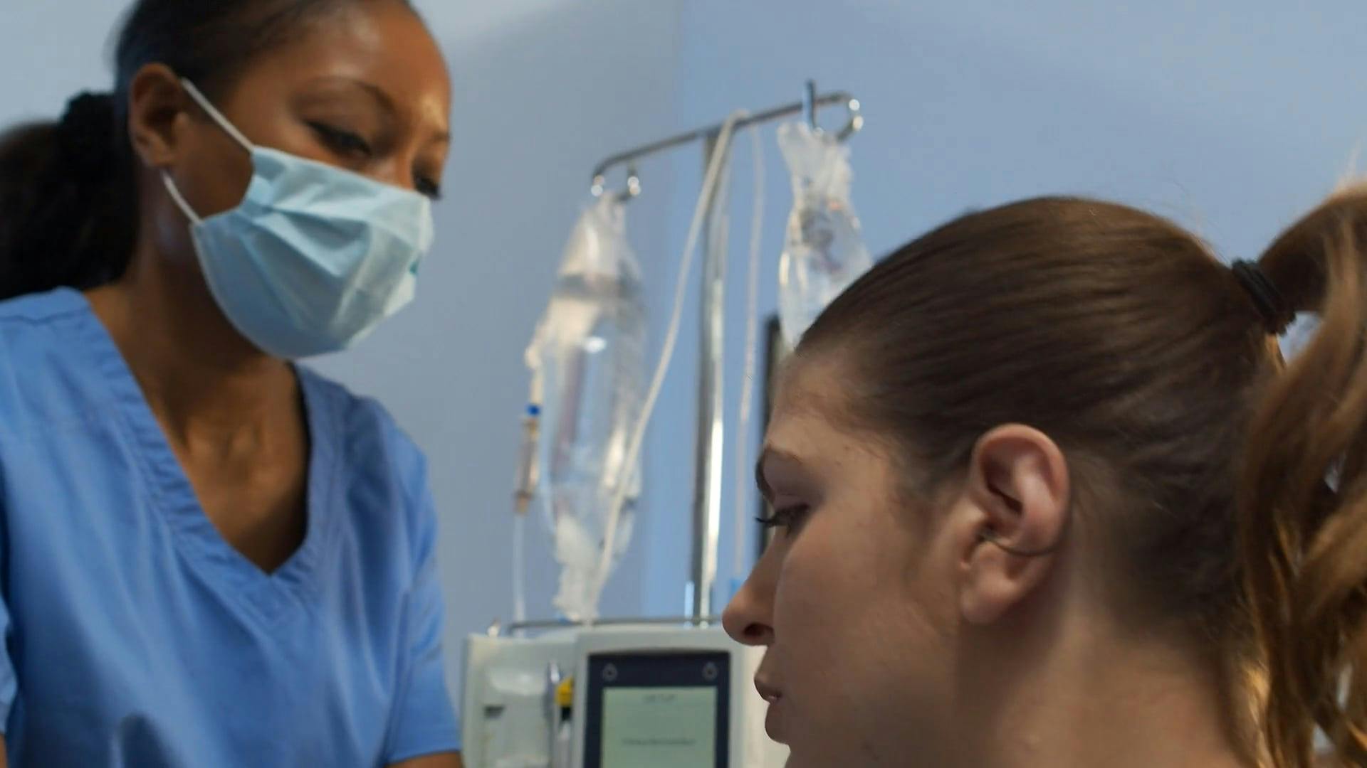 Nurse Checking the Patient Free Stock Video Footage, Royalty-Free 4K ...