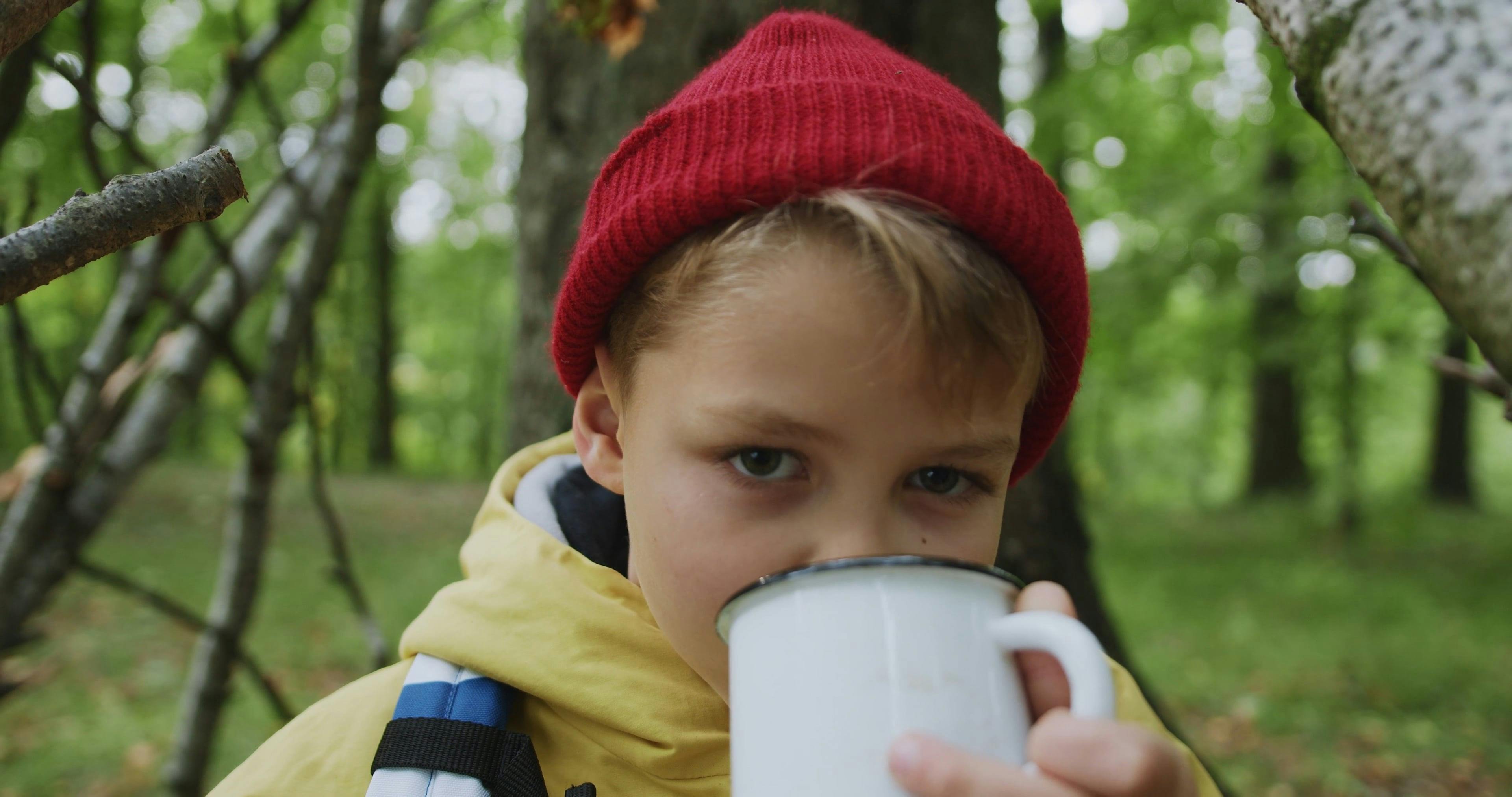 A Child in the Woods · Free Stock Video