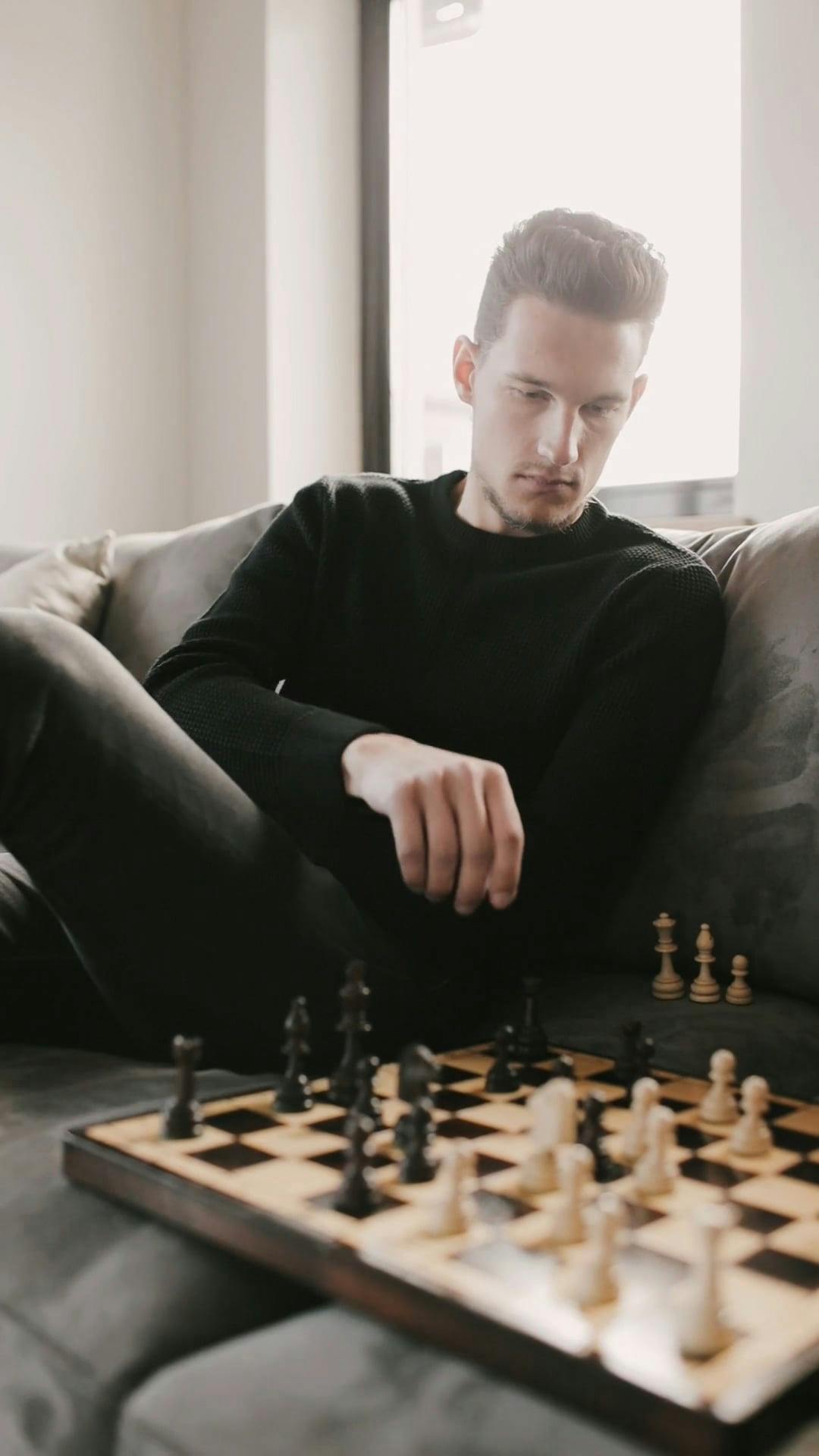 Person Playing Chess Alone Free Stock Video Footage, Royalty-Free 4K ...