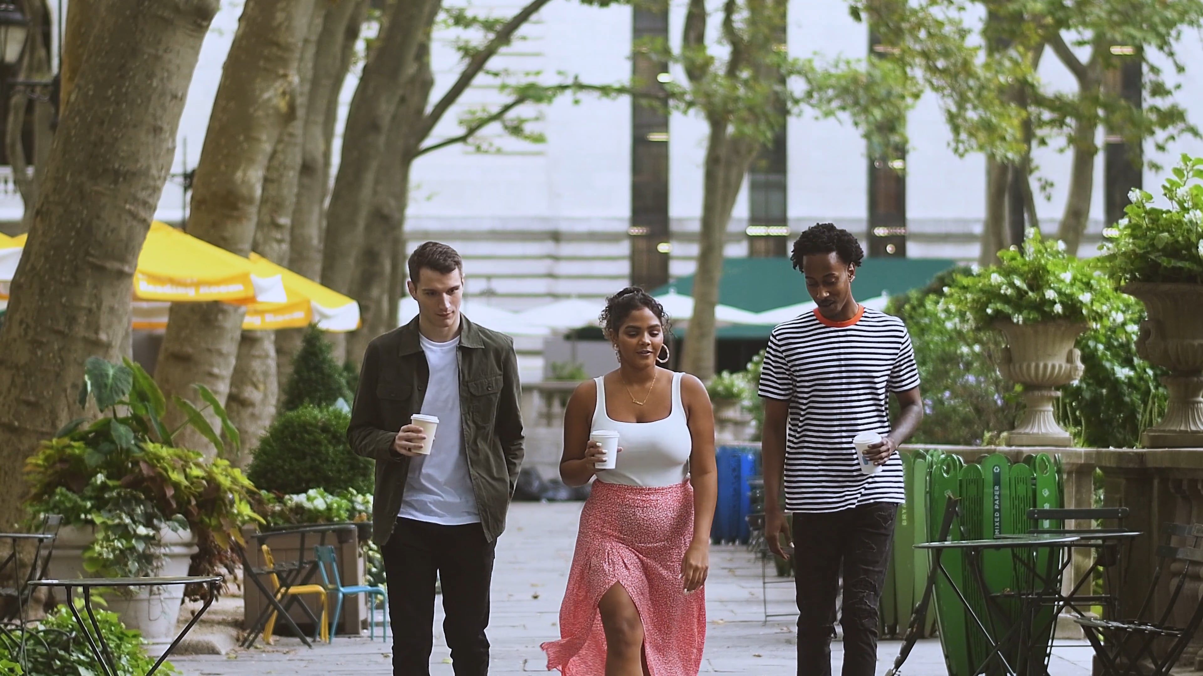 People Having Conversation While Walking Free Stock Video Footage ...