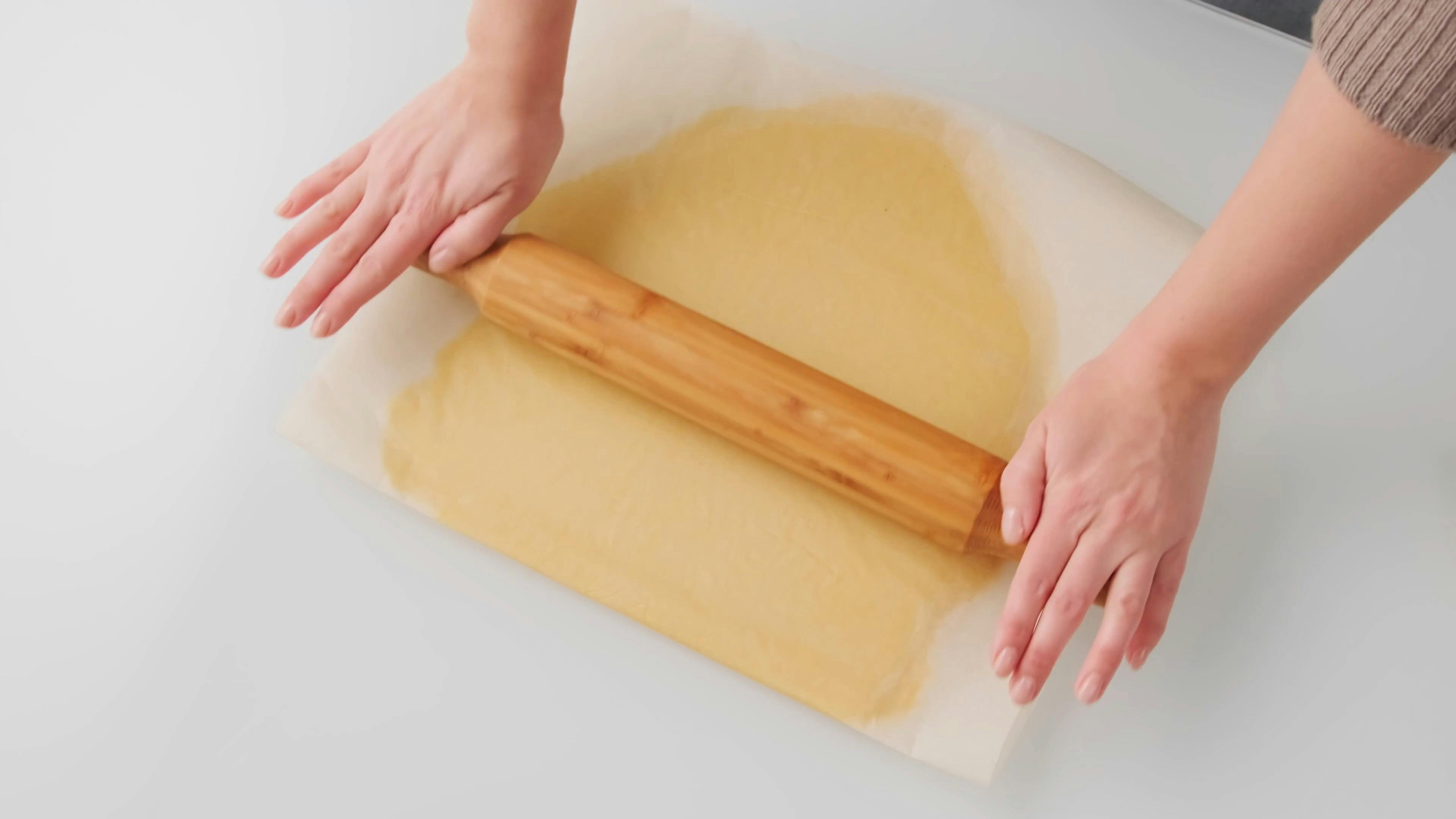 A Person Mixing Baking Ingredients In A Bowl Free Stock Video Footage ...