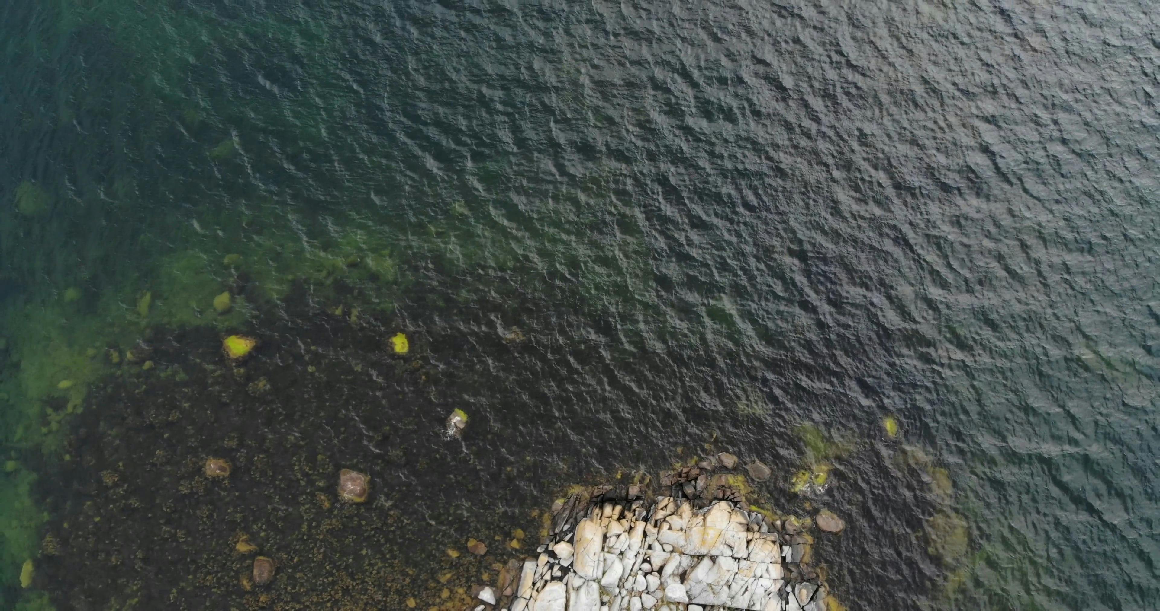 Drone Footage of Ocean Waves Free Stock Video Footage, Royalty-Free 4K ...