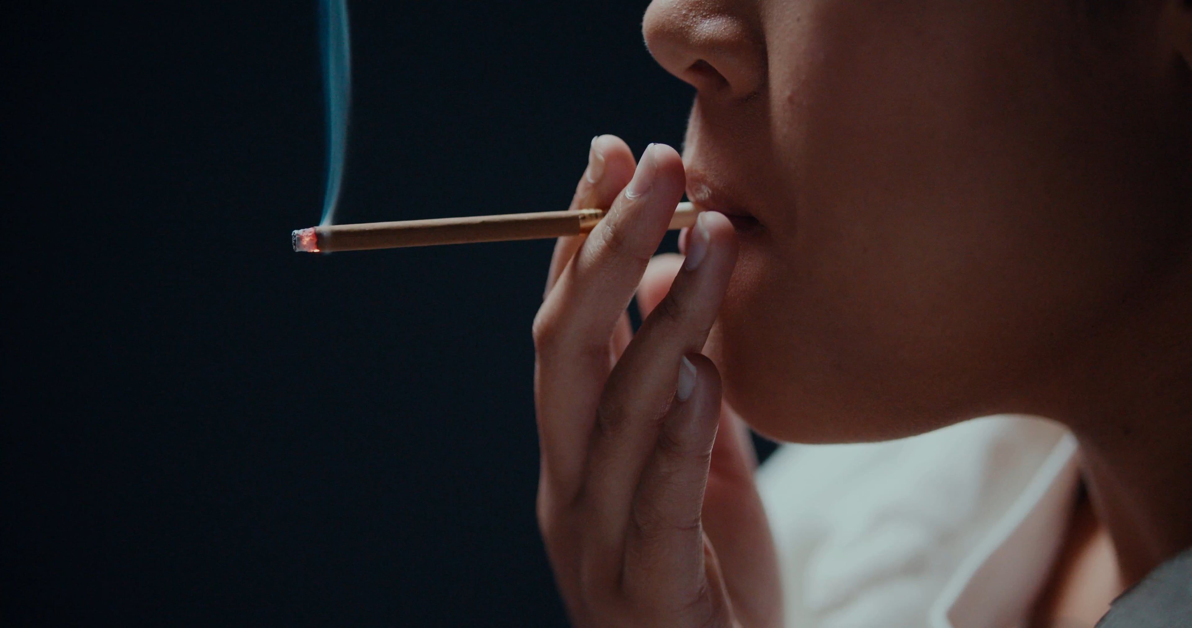A Person Smoking Free Stock Video Footage, Royalty-Free 4K & HD Video Clip