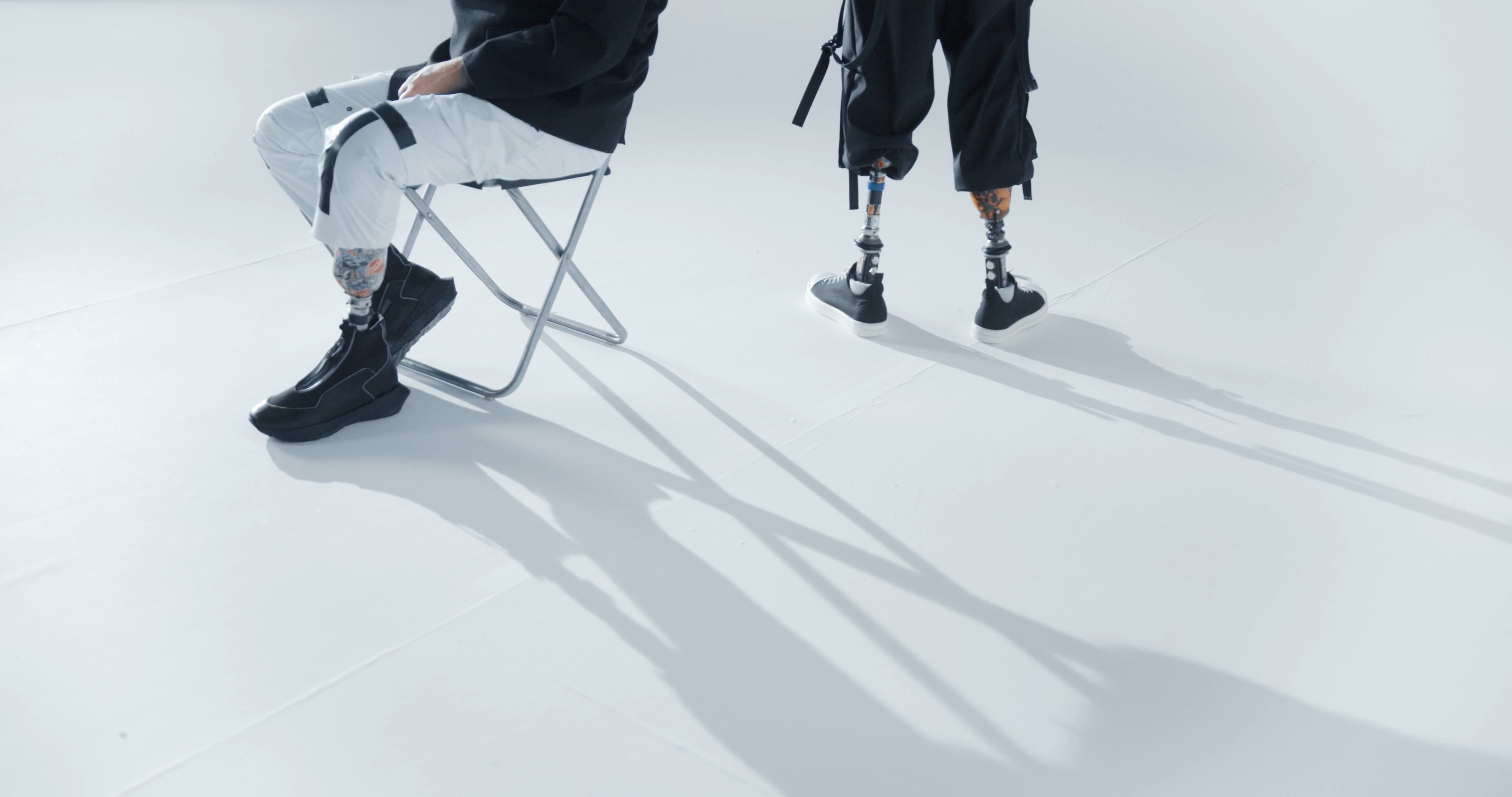 Men Showing Their Impaired Legs · Free Stock Video