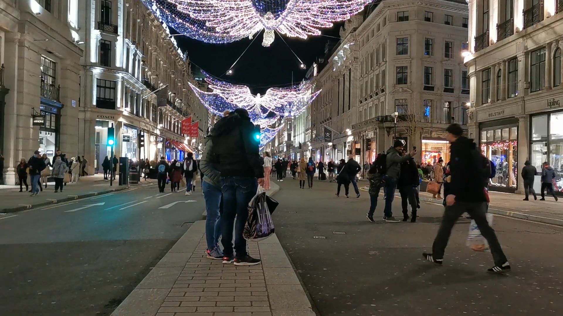 People in the Street during Night Time Free Stock Video Footage ...