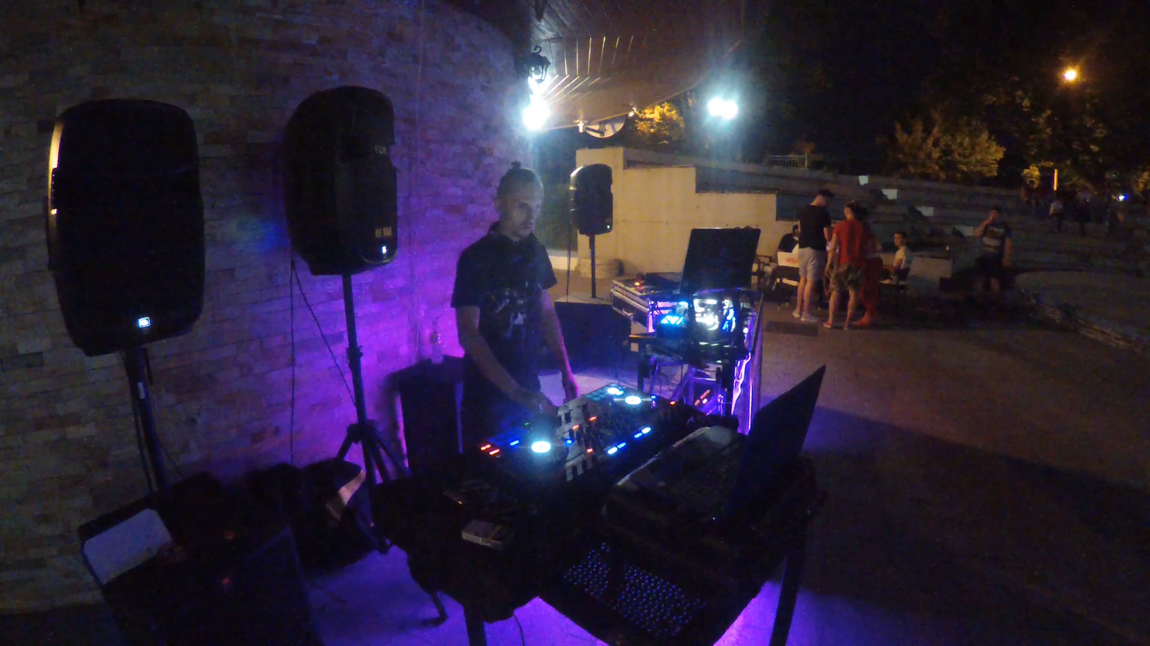 A Disc Jockey Mixing Music · Free Stock Video