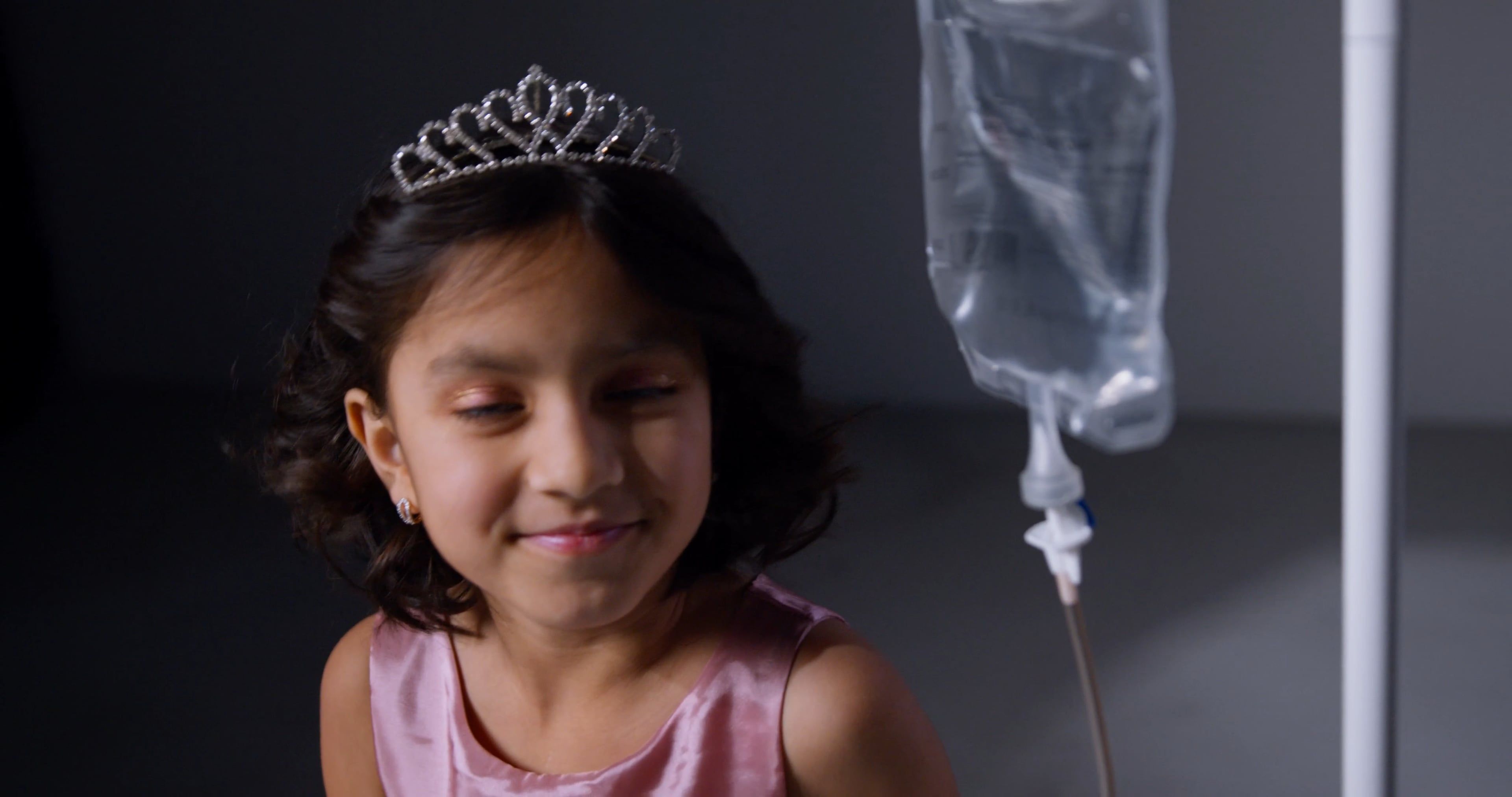 Little Girl With Dextrose Dancing Indoors Free Stock Video Footage ...