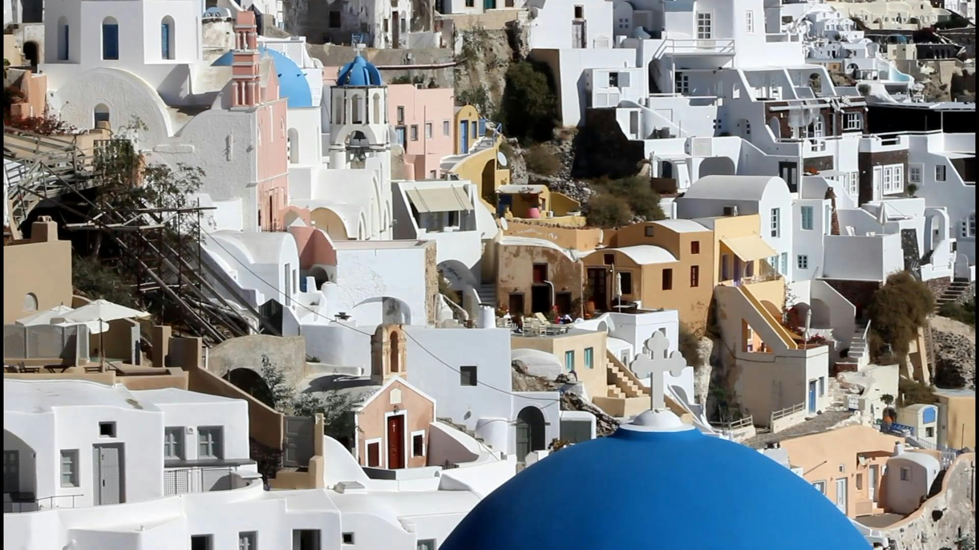 Santorini Greece 1920x1080 Santorini Greece Stock Photos, Images And