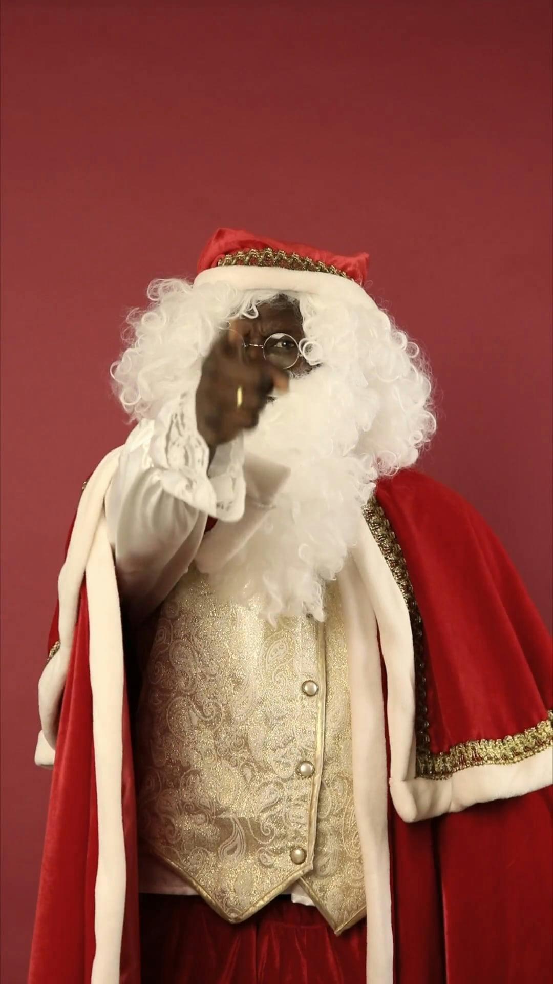 An Angry Finger Pointing Santa Claus Free Stock Video Footage, Royalty ...