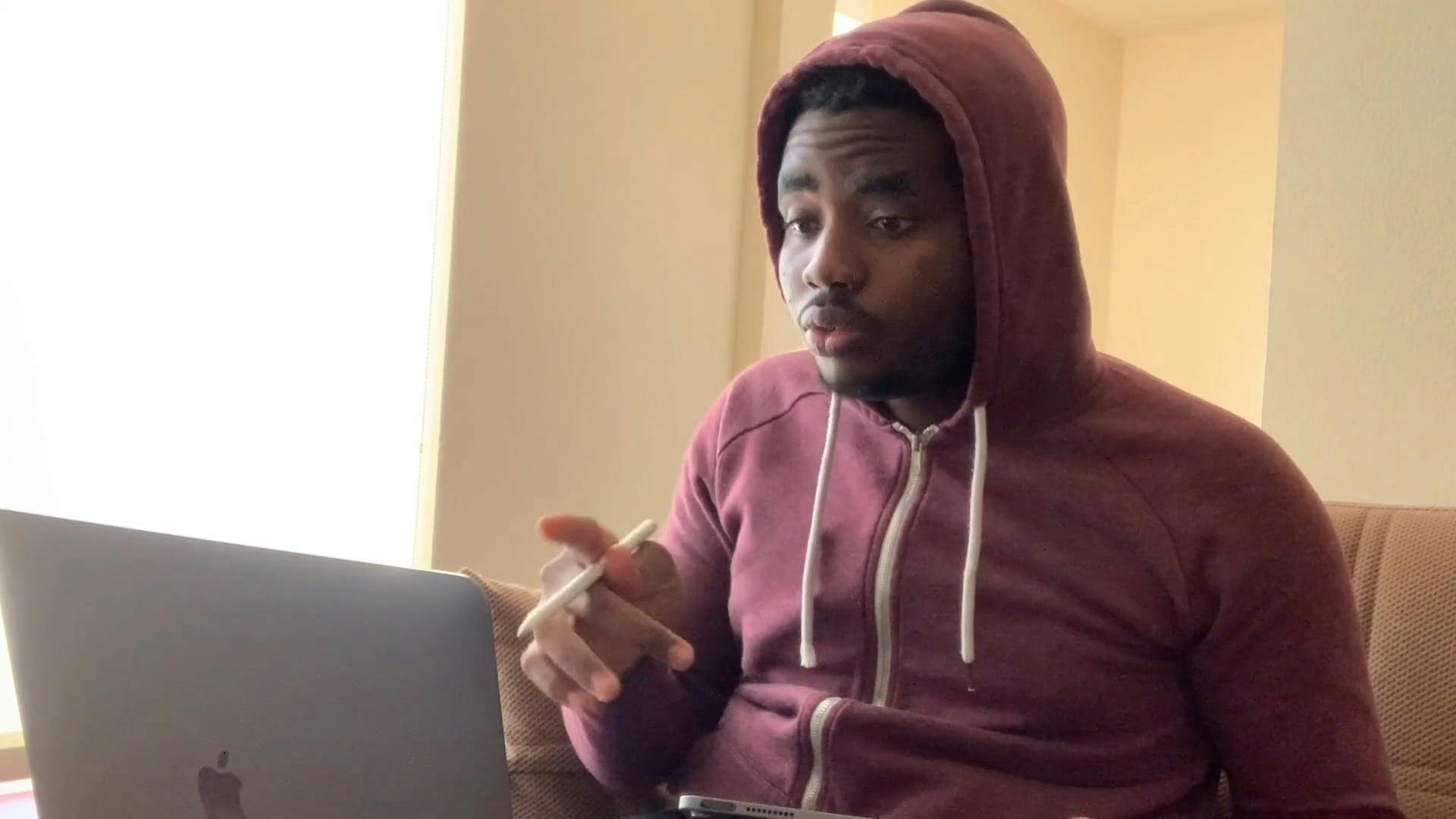 Man In Video Call Using Tablet Free Stock Video Footage, Royalty-Free ...