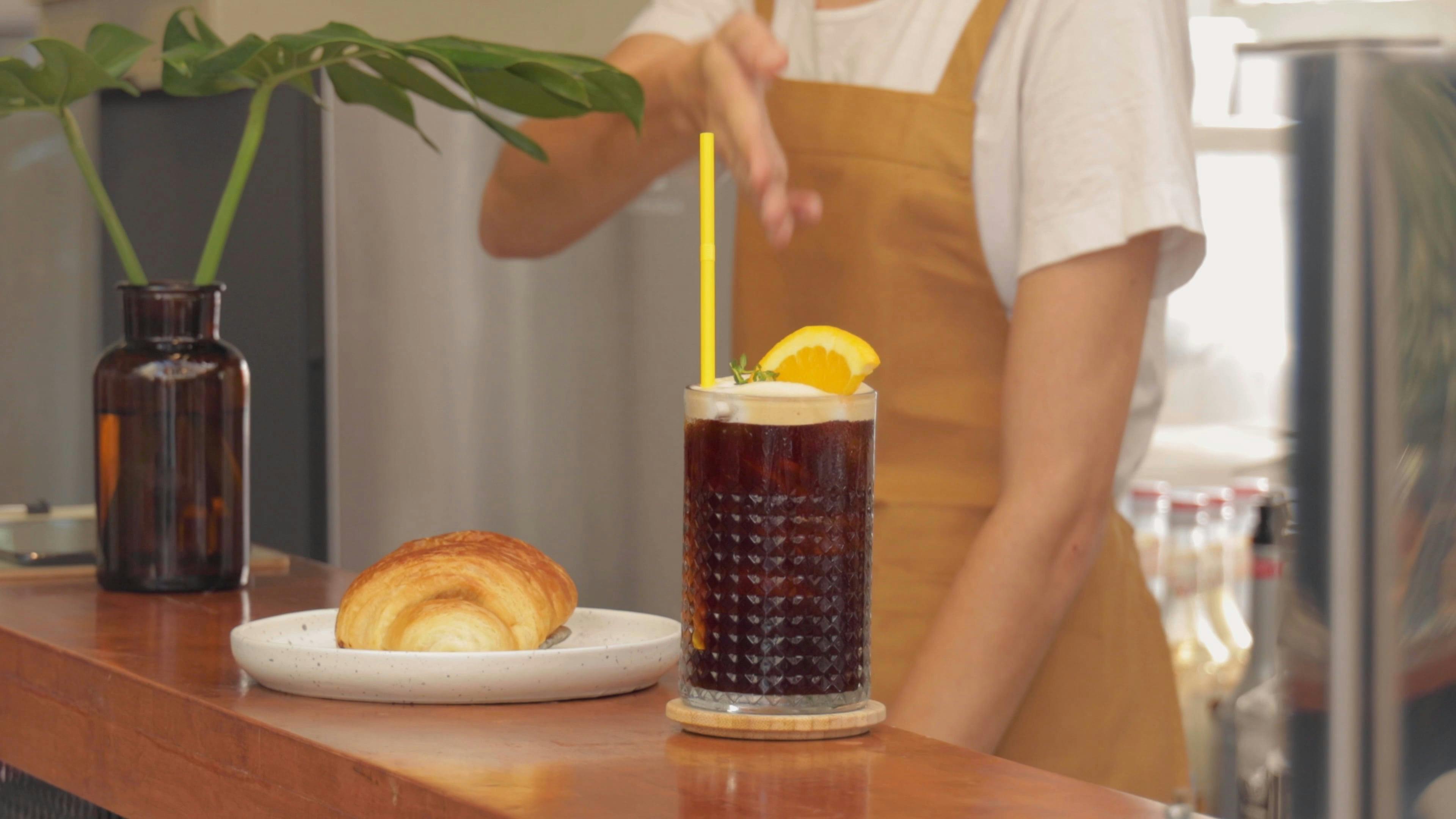 Iced Tea Being Served · Free Stock Video