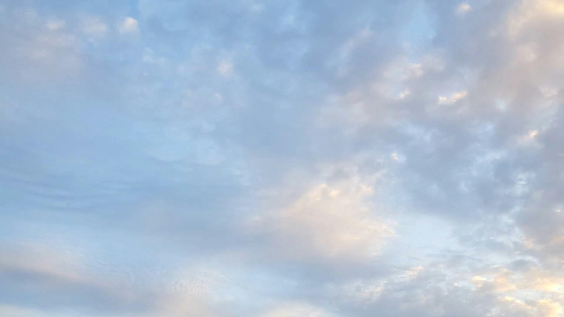 Blue Sky with Moving Clouds Free Stock Video Footage, Royalty-Free 4K ...