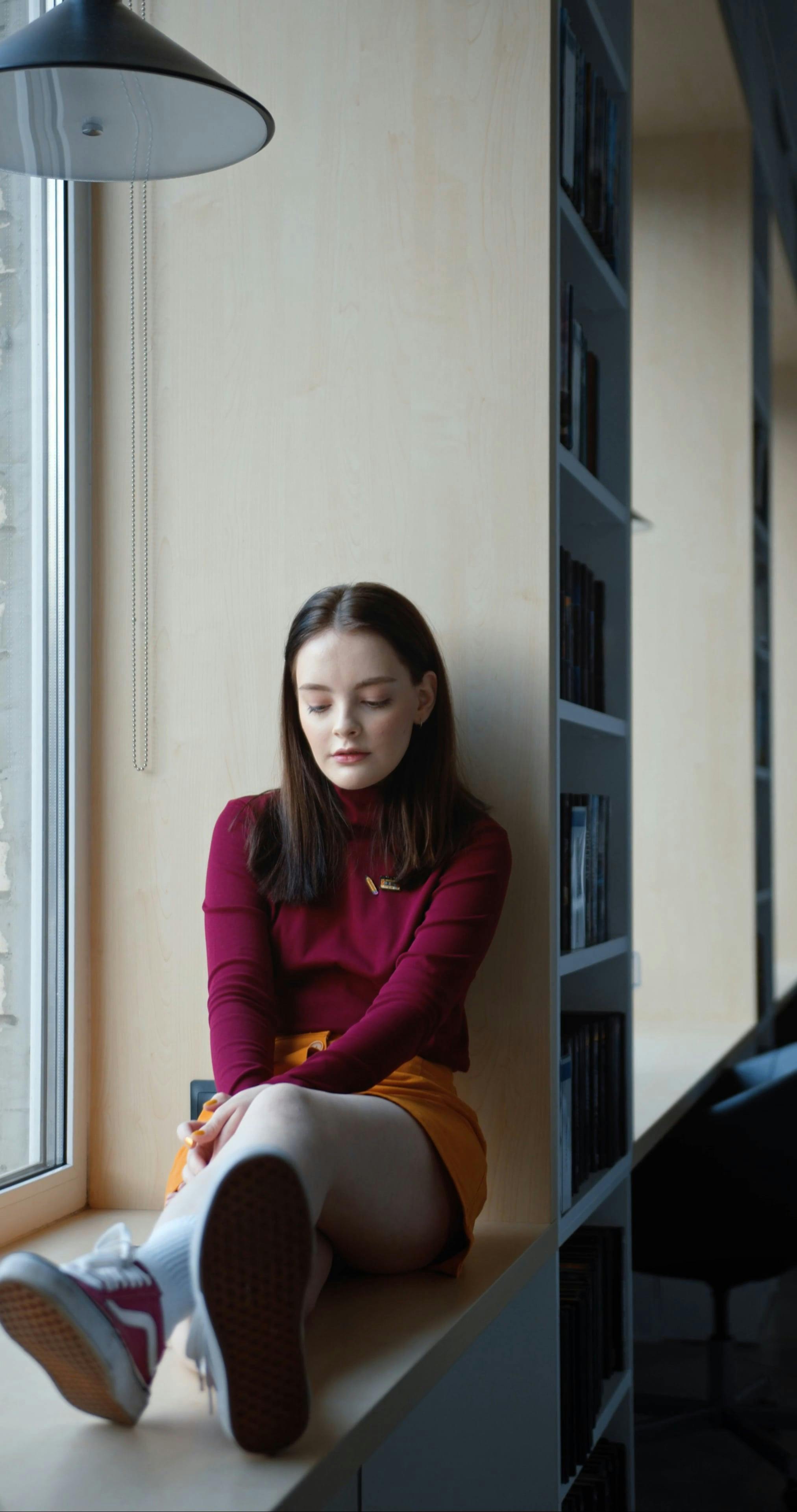 Young Woman Looking Fierce at the Camera Free Stock Video Footage ...