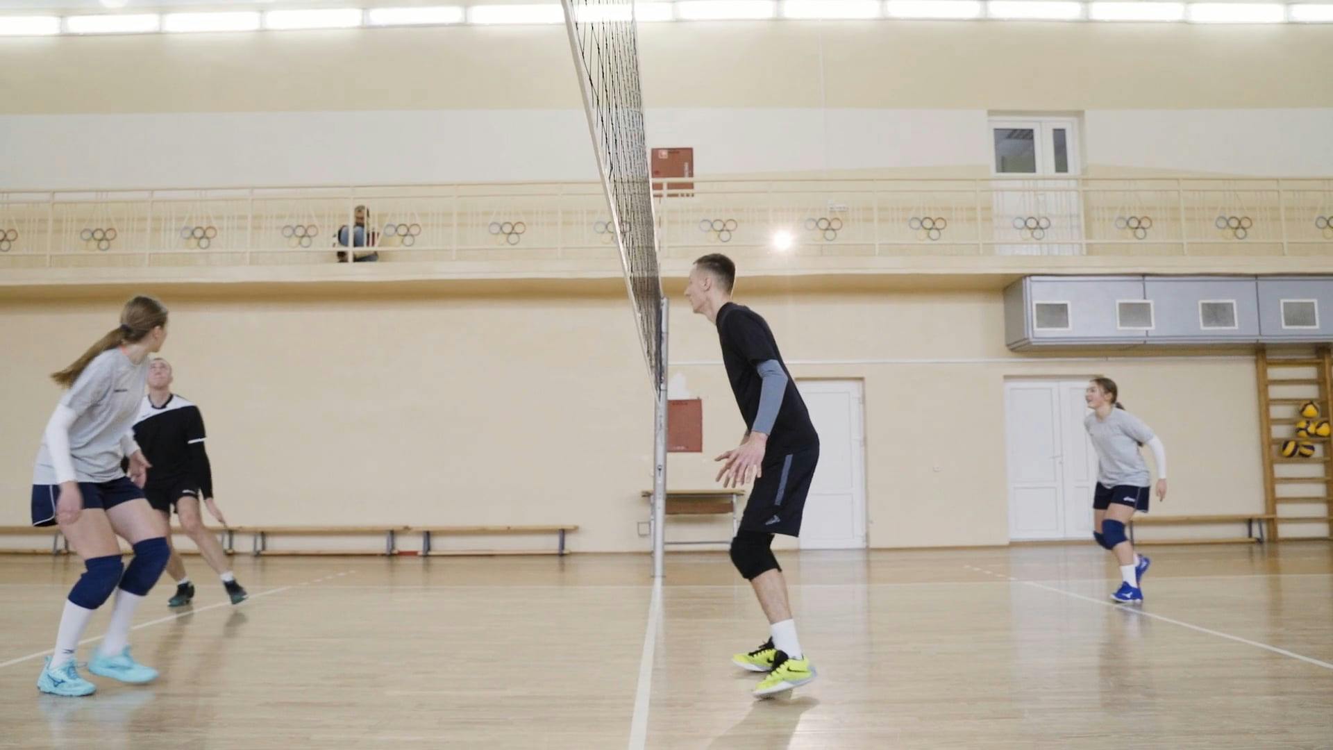 Man Spiking a Volleyball Free Stock Video Footage, Royalty-Free 4K & HD ...