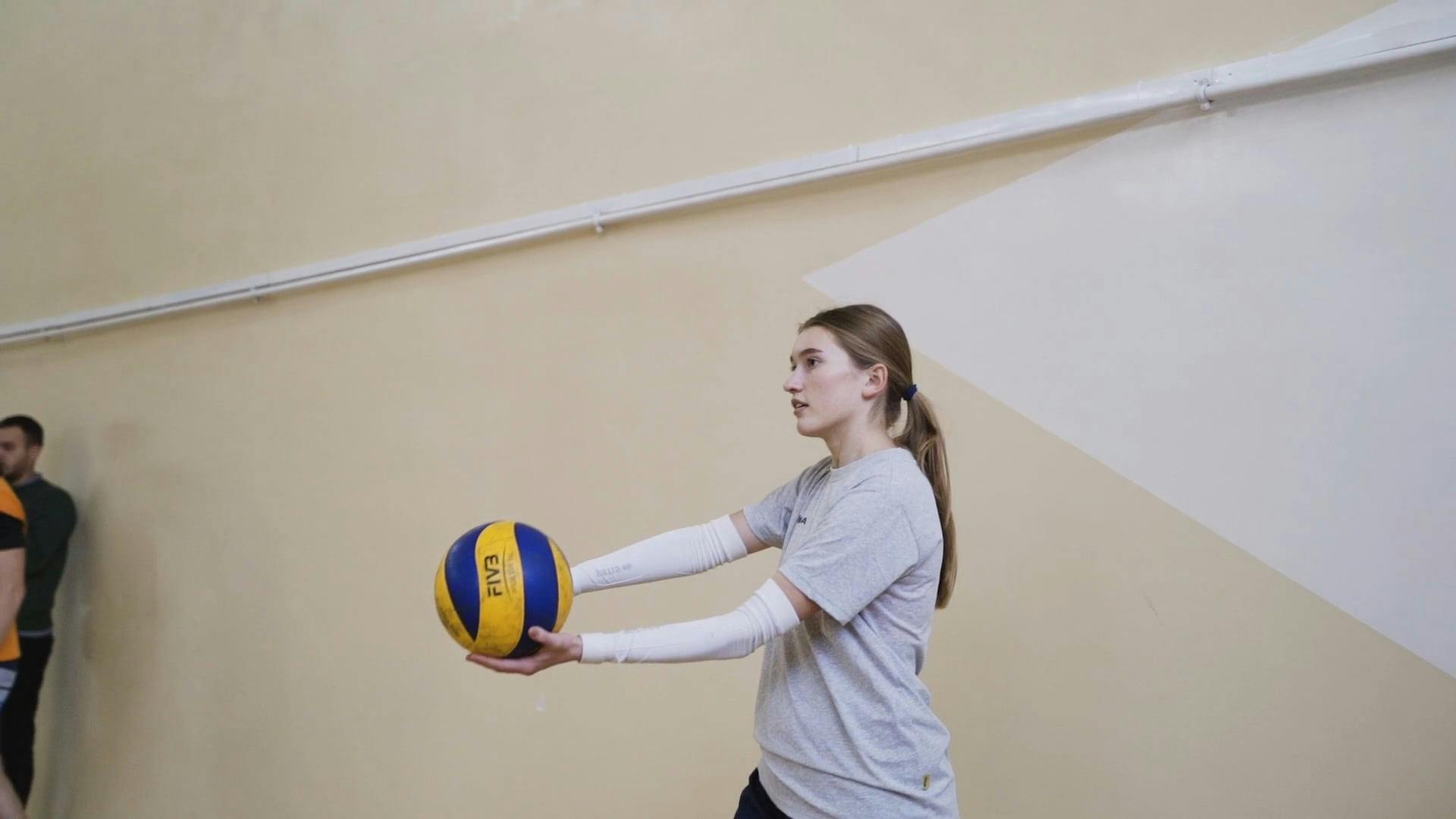 Woman Spiking a Volleyball Free Stock Video Footage, Royalty-Free 4K ...