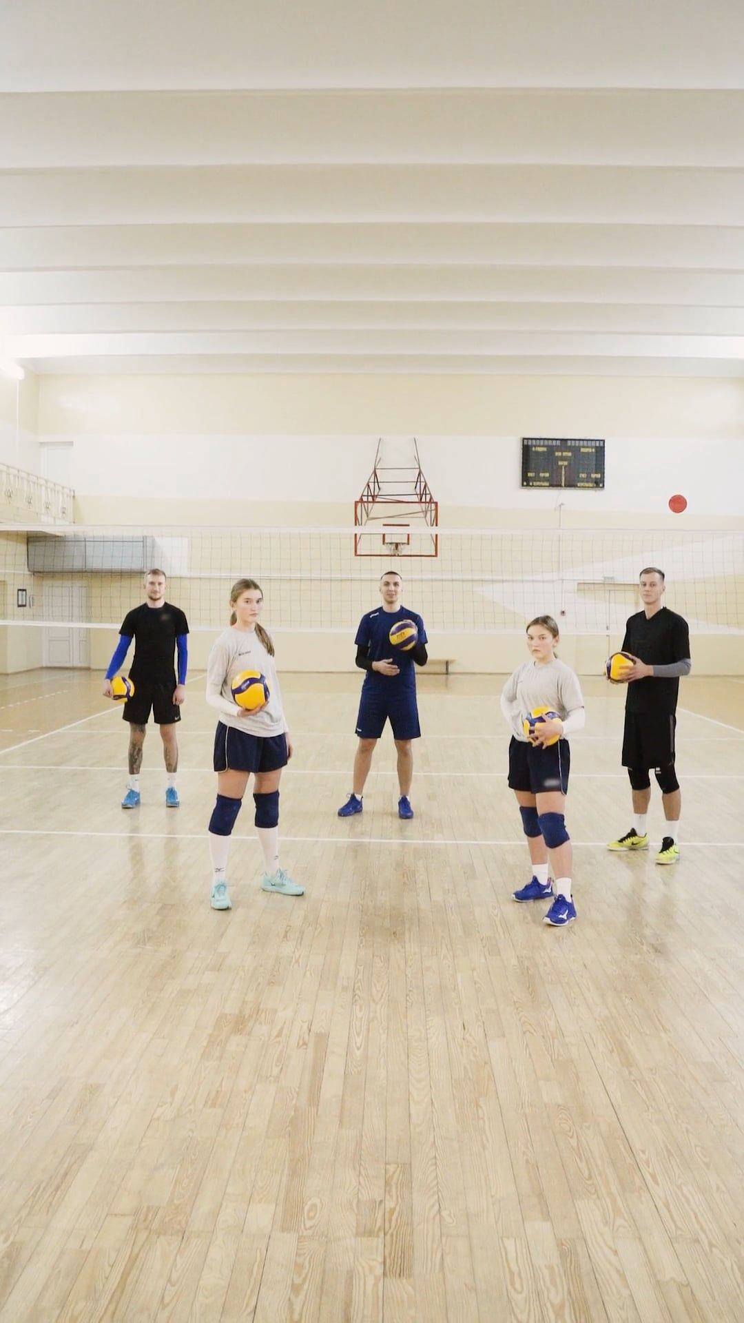 Volleyball Team Having a Group Picture · Free Stock Video