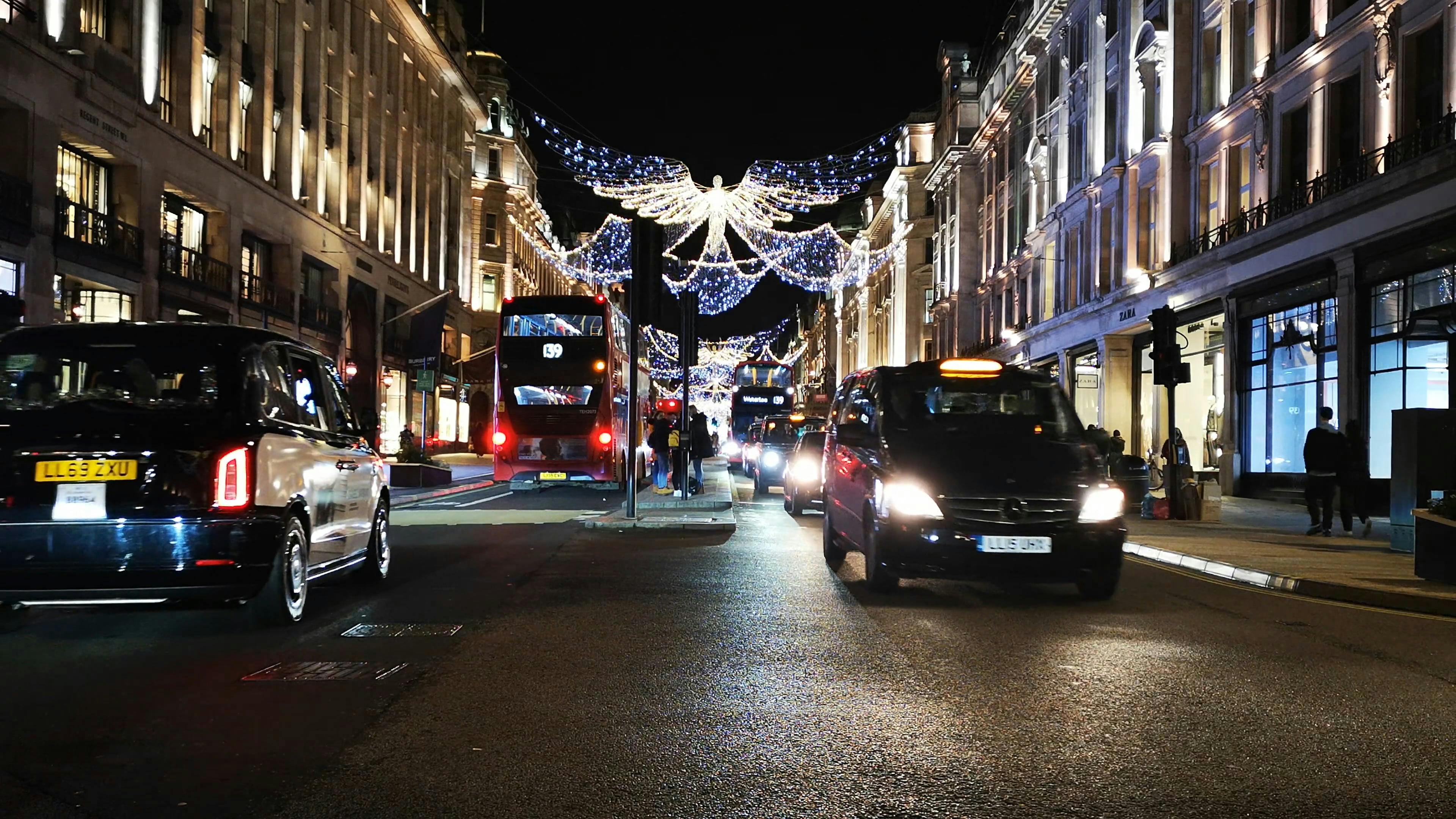 Video of a Busy Road at Night Free Stock Video Footage, Royalty-Free 4K ...