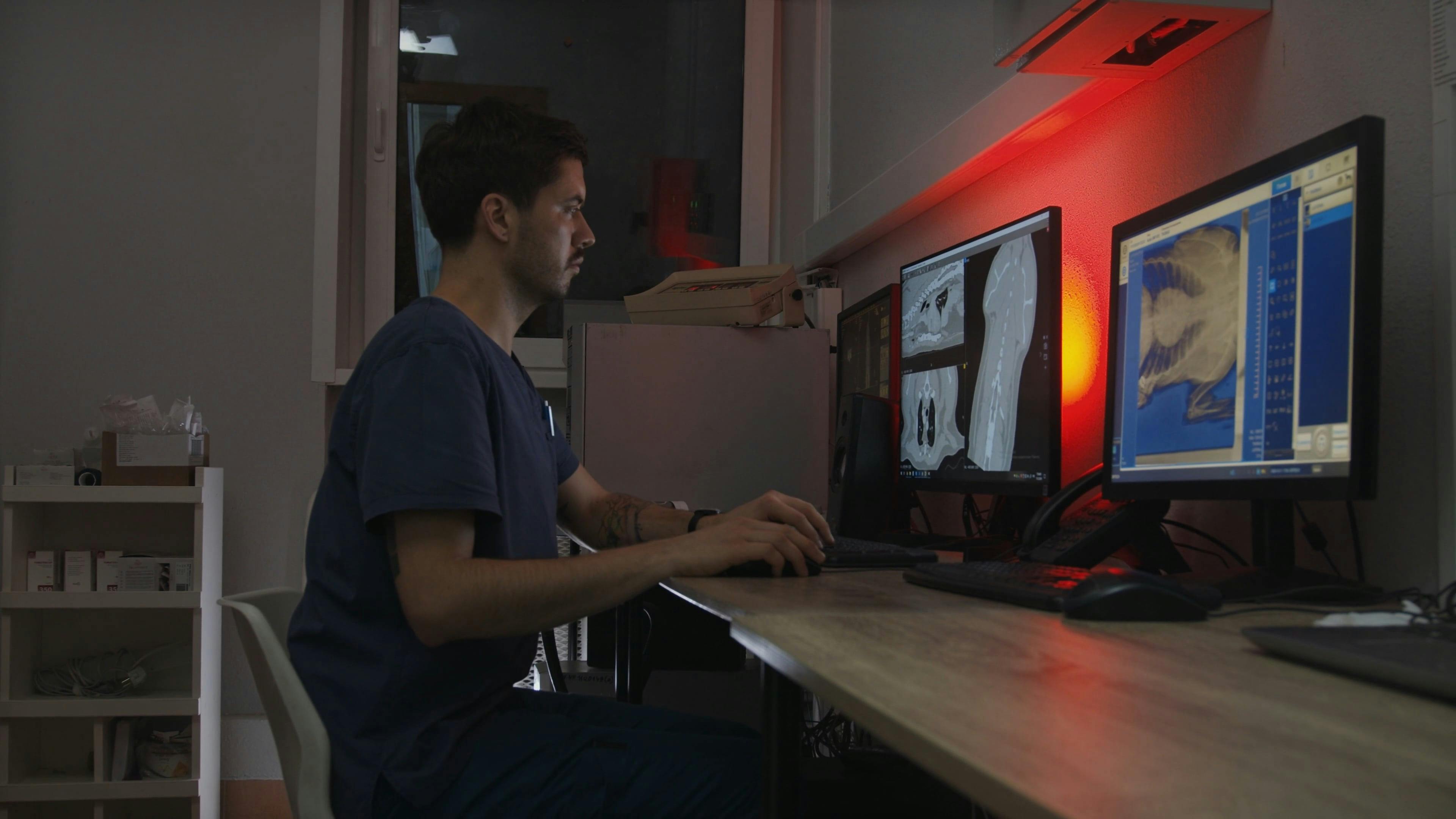 Person using Computer · Free Stock Video