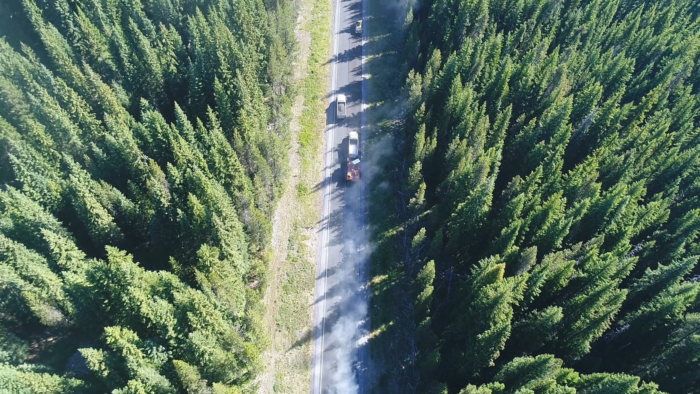 Drone Footage of a Repairing Road Free Stock Video Footage, Royalty ...
