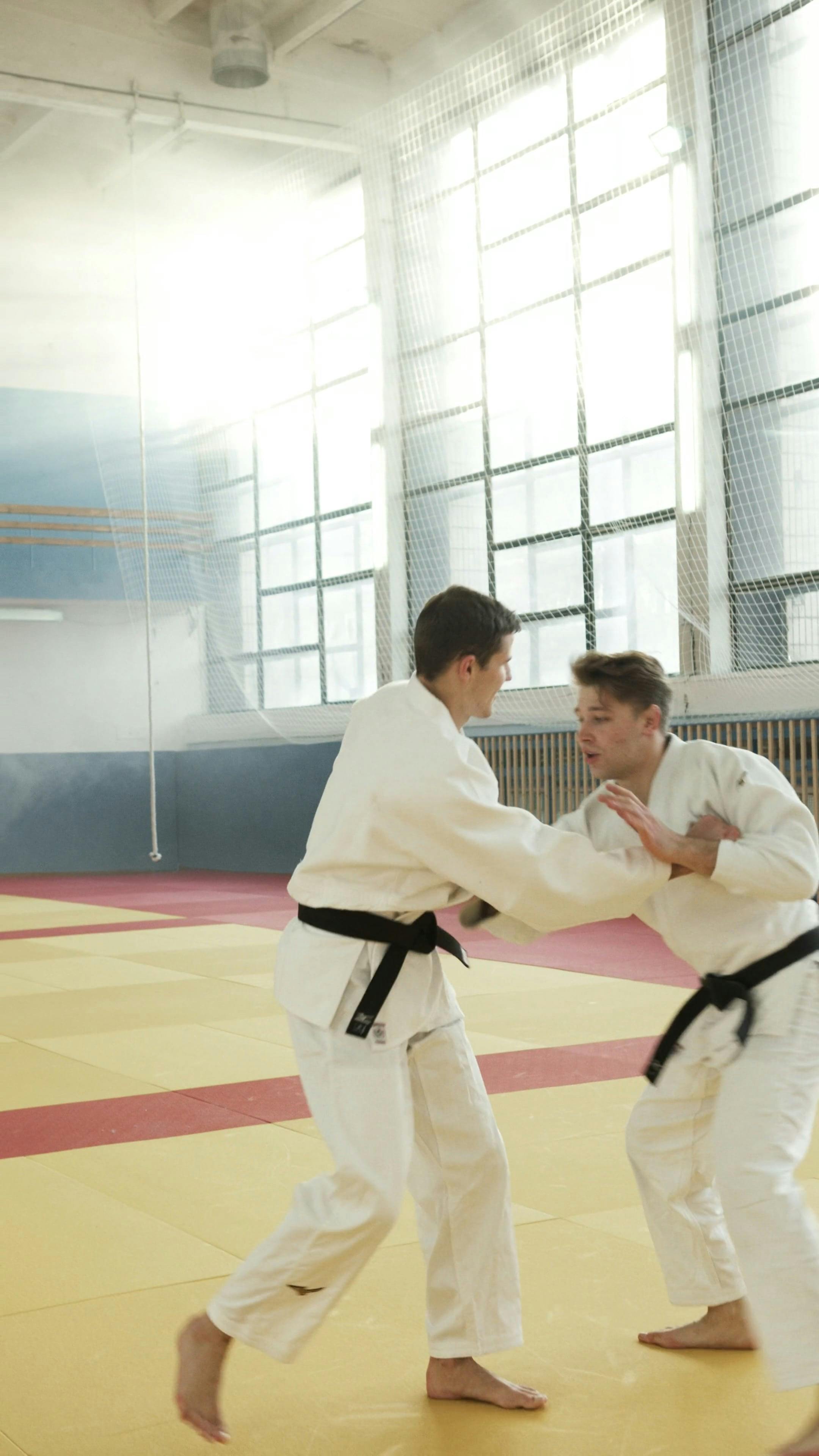 Men Doing Judo · Free Stock Video