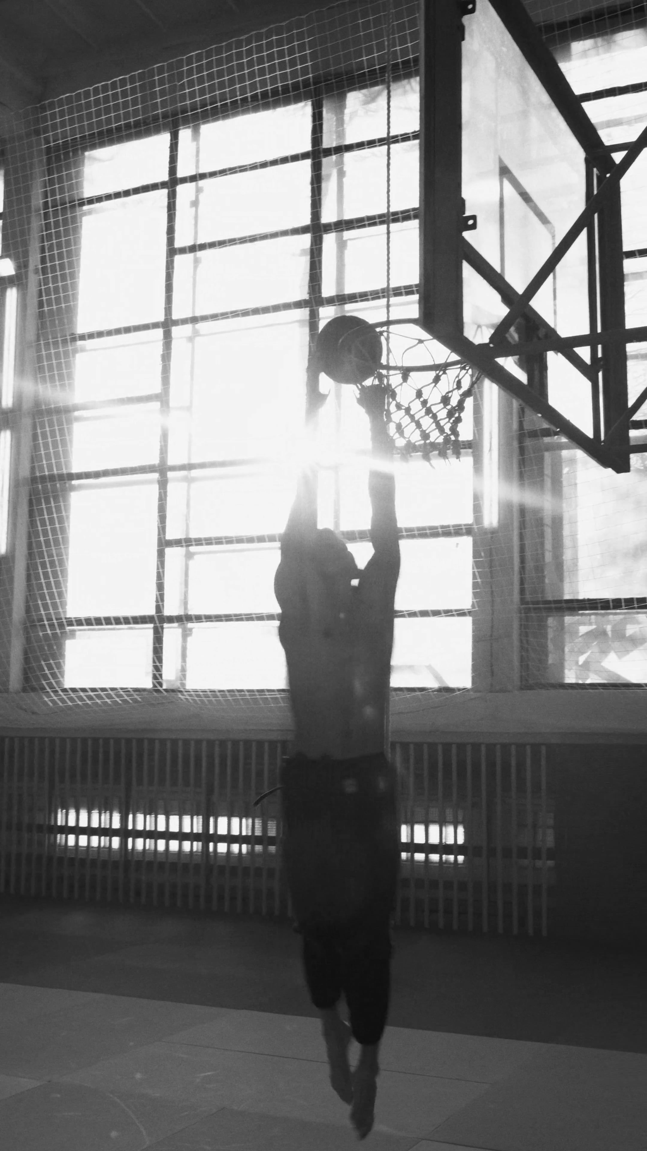 Man Scoring Basket Ball On Hoop · Free Stock Video