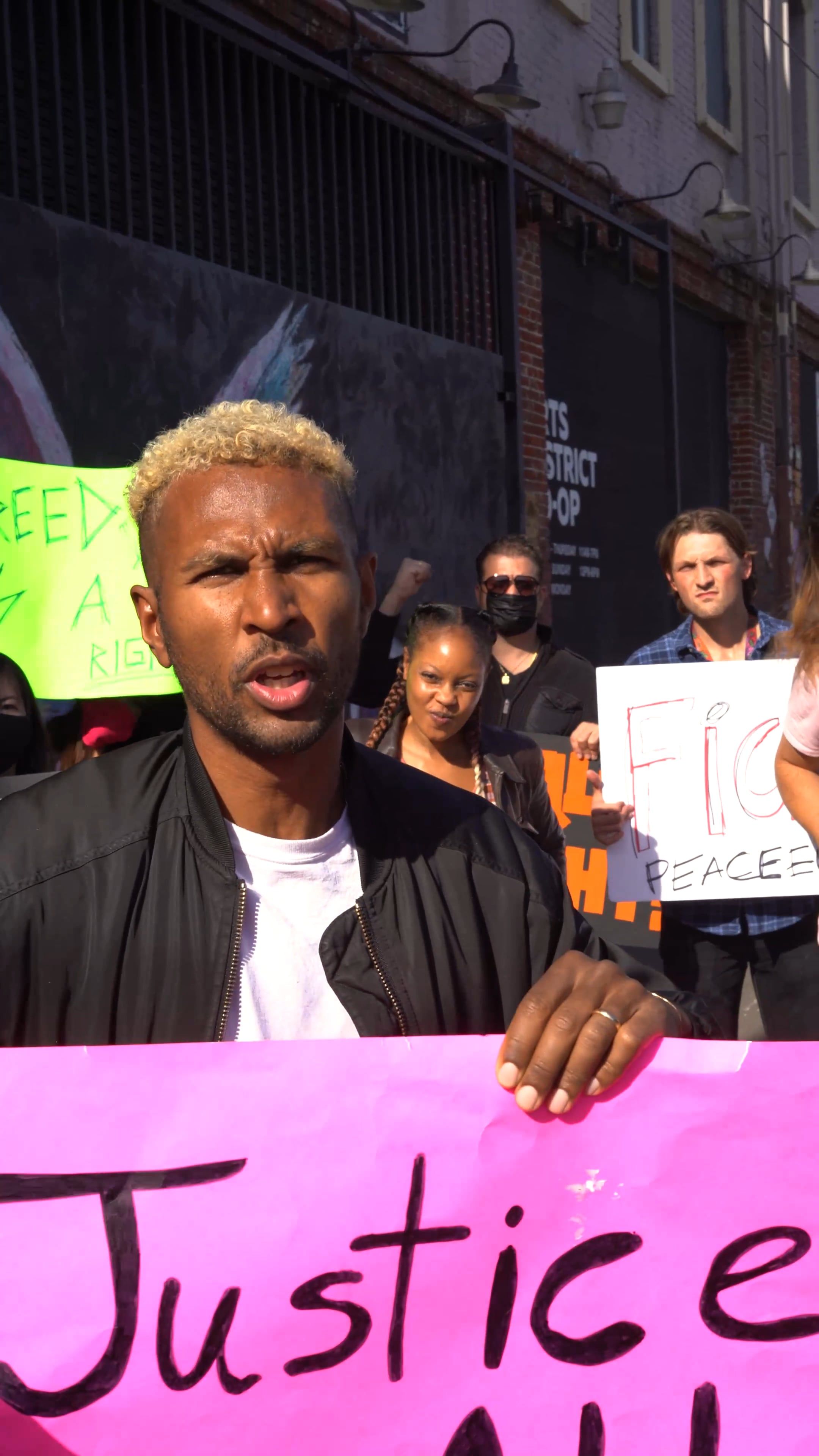 People Protesting on the Street · Free Stock Video